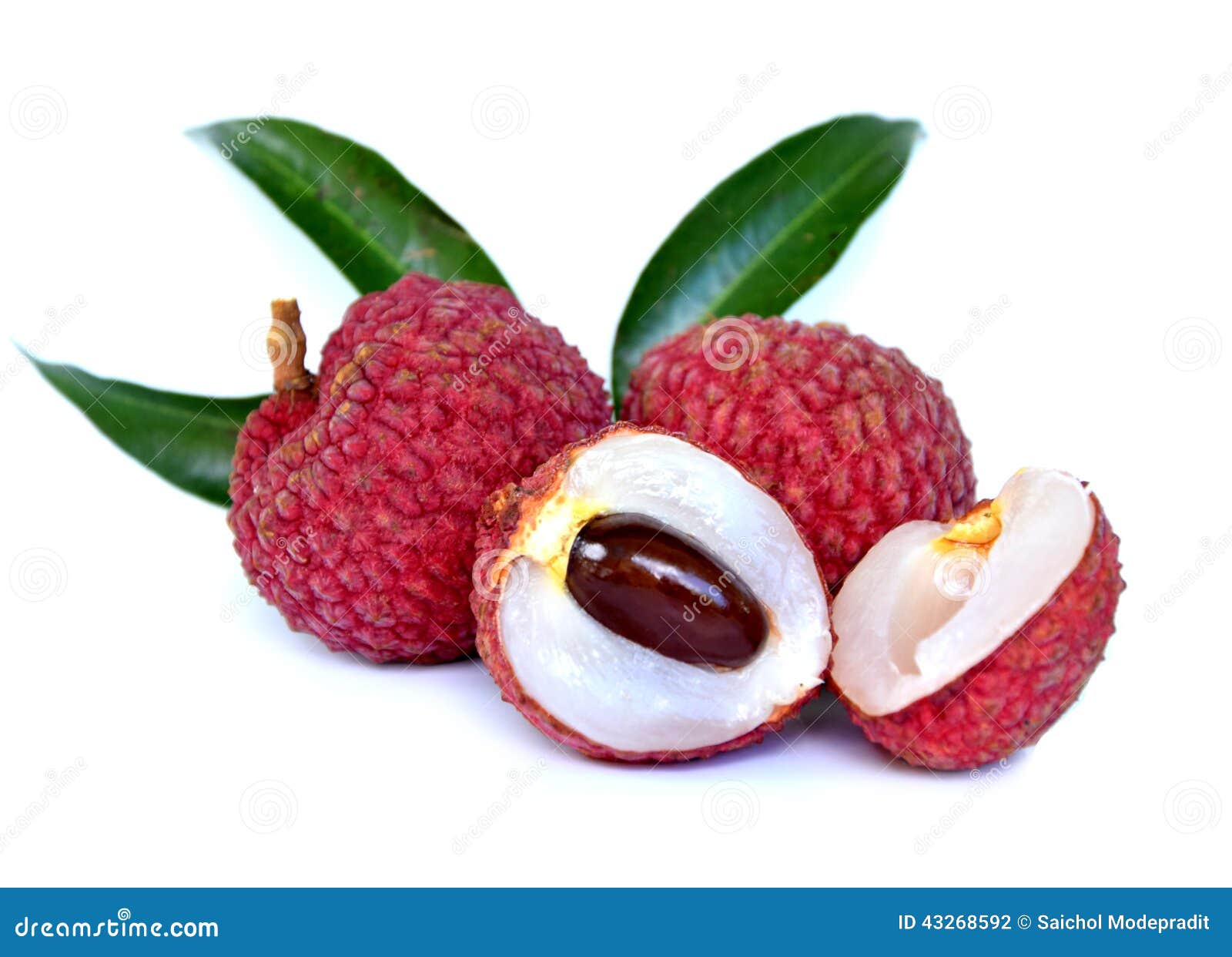 Lychee stock photo. Image of sweet, organic, food, juice - 43268592