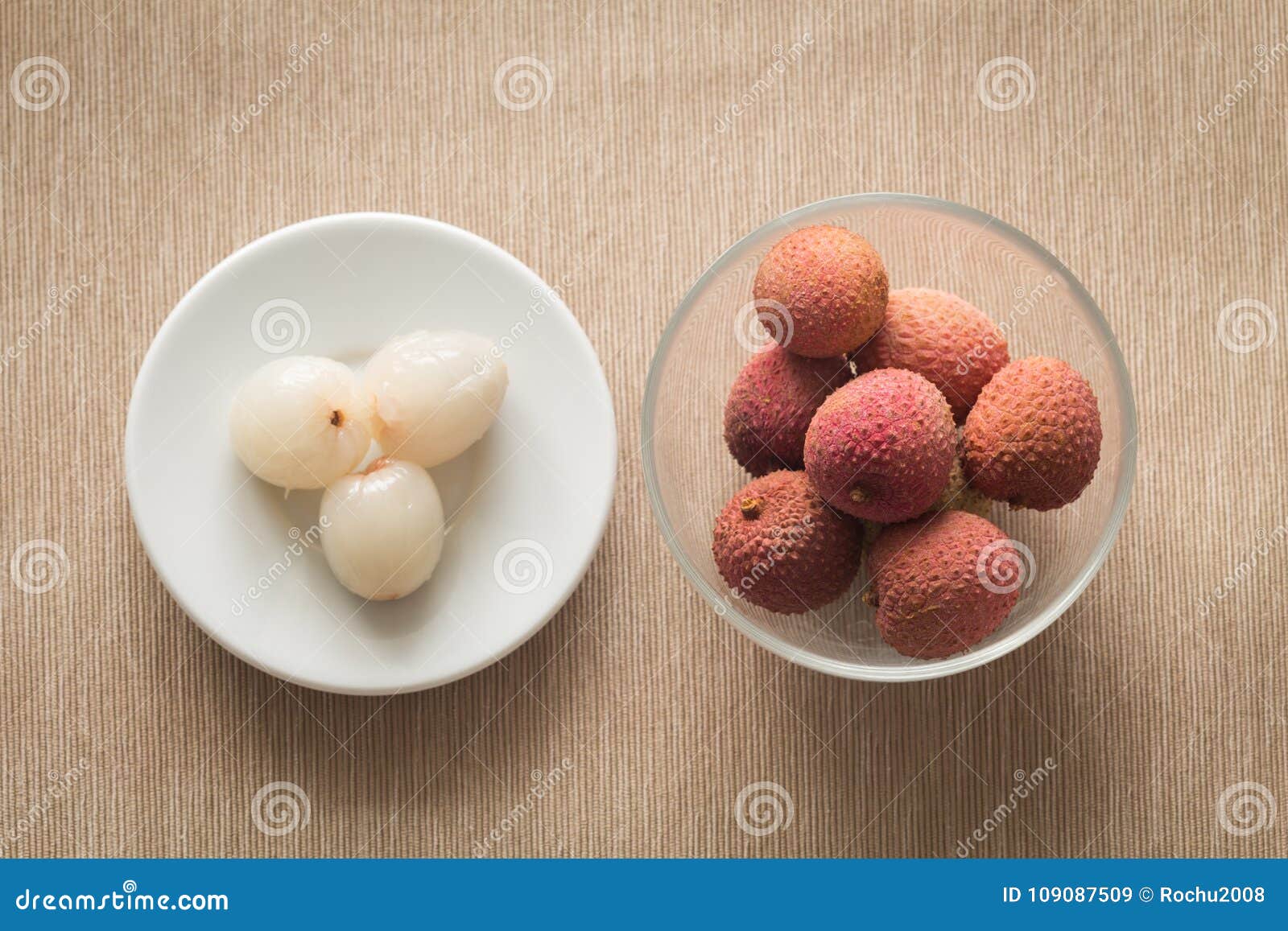 Lychee on the table stock image. Image of delicious - 109087509