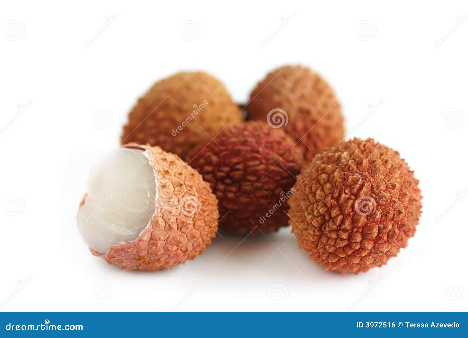 Lychees stock photo. Image of chinese, lichee, lichi, litchi - 3972516