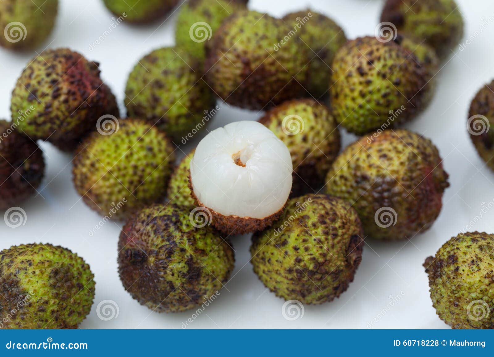 Lychees stock photo. Image of darkness, stack, group - 60718228