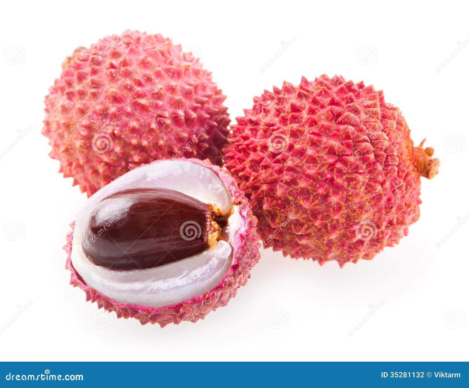 Lychees stock photo. Image of juice, eating, lechee, lychee - 35281132
