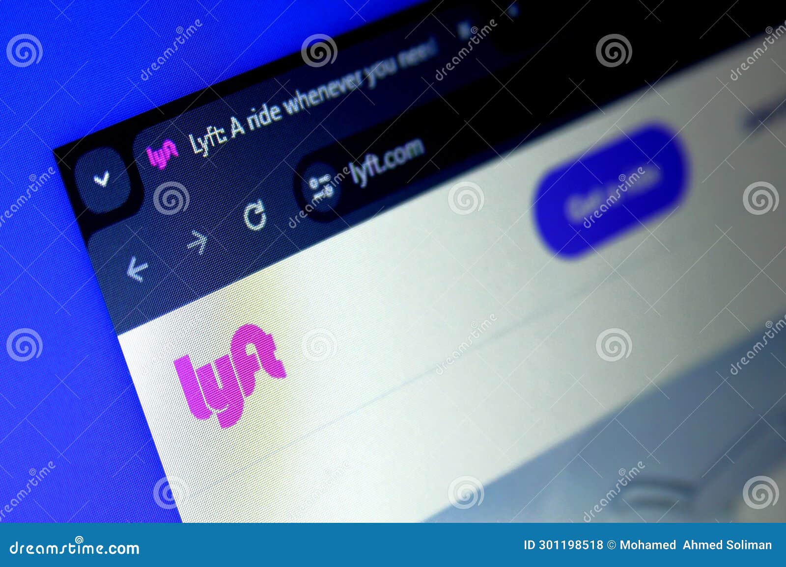 Lyft mobility logo editorial stock photo. Image of brand - 301198518