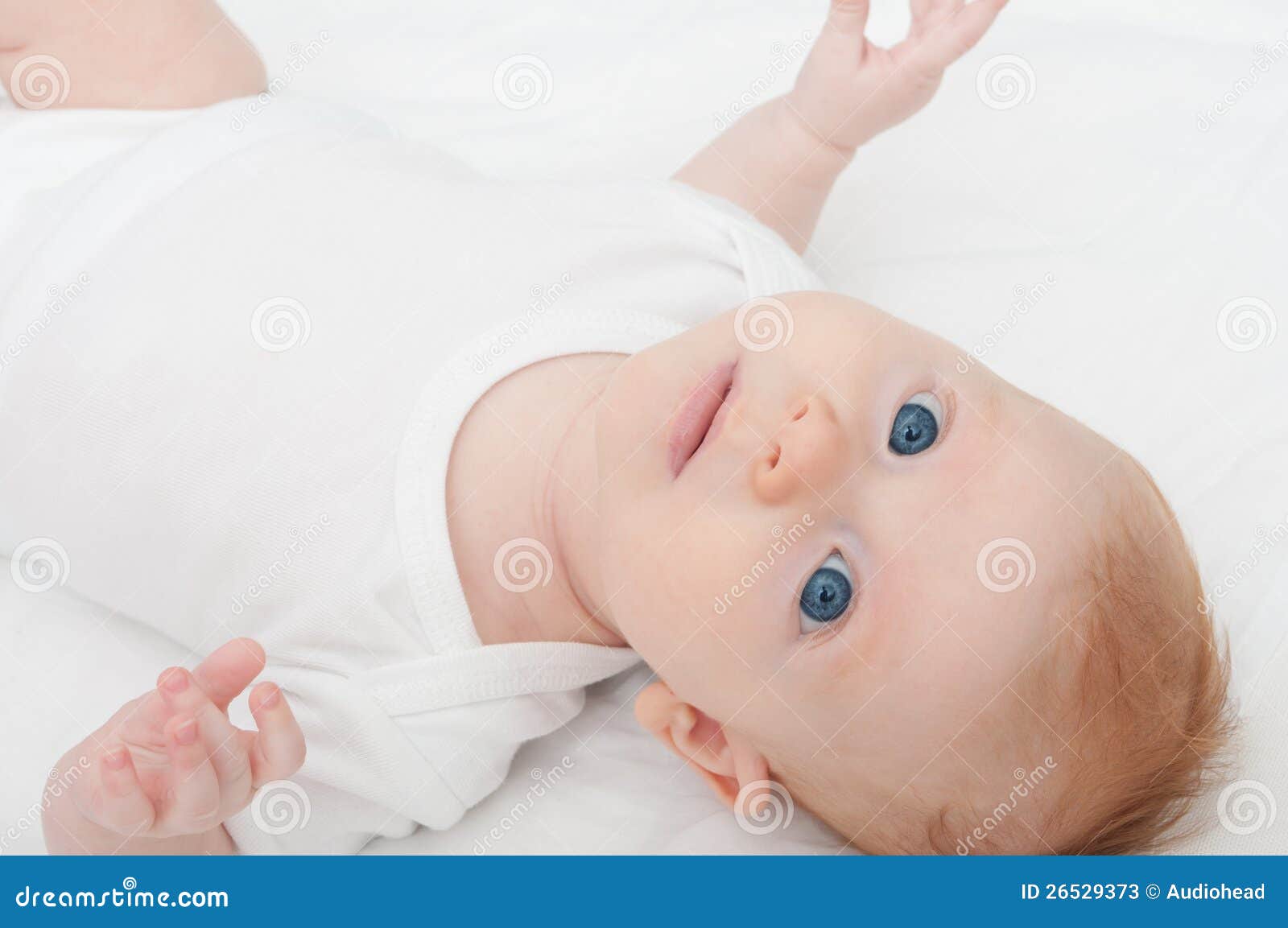 Lying Baby stock image. Image of happy, small, beautiful - 26529373