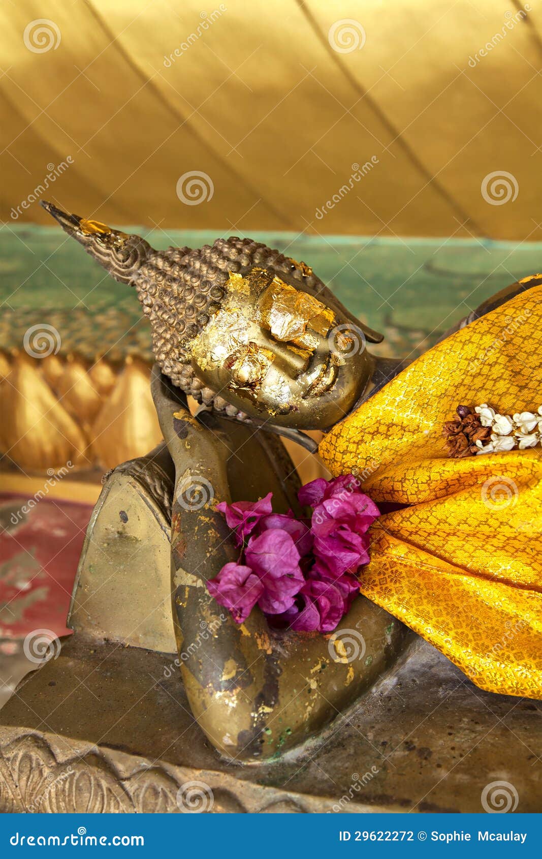 Lying Buddha stock photo. Image of buddhist, landmark - 29622272