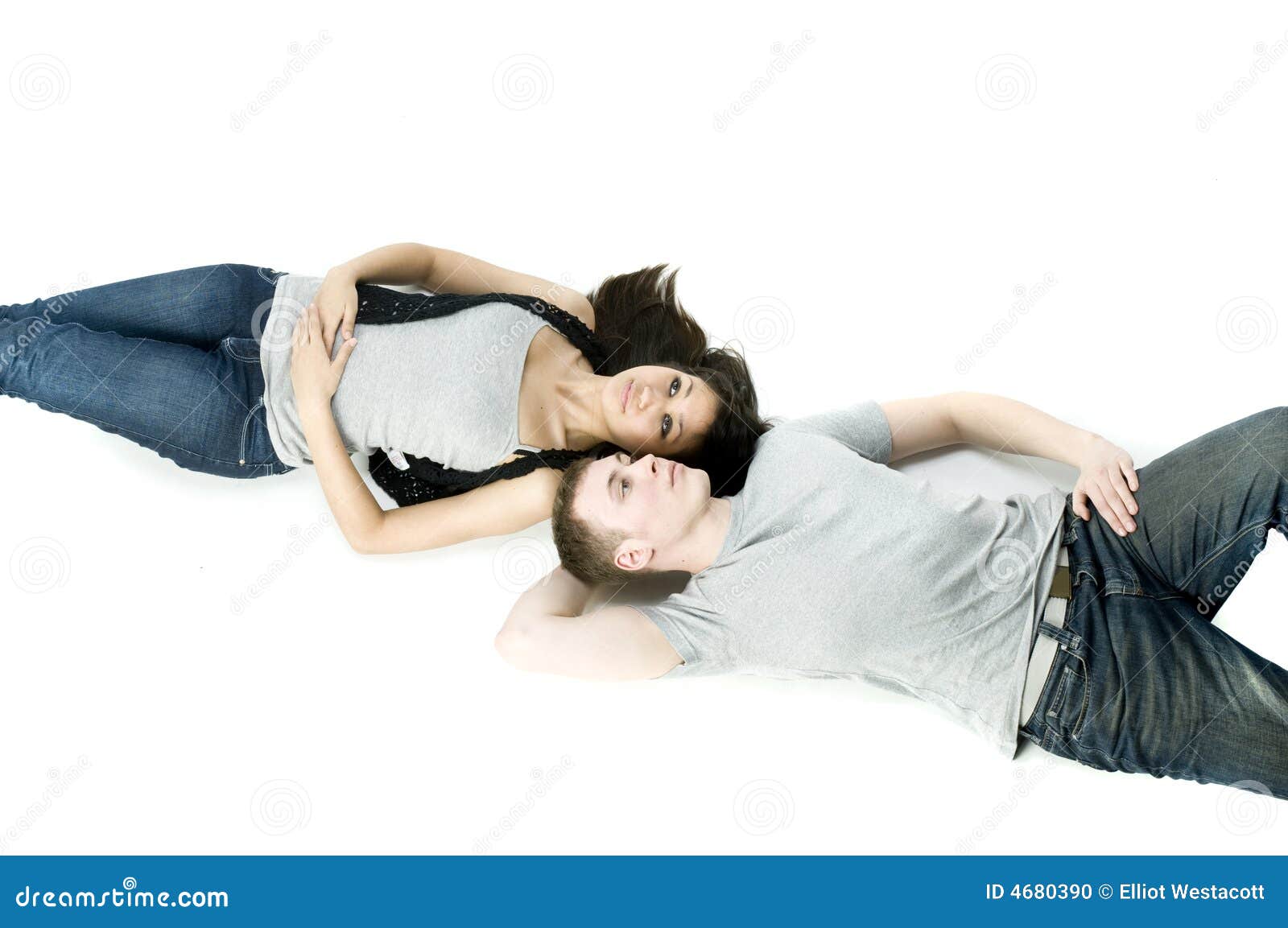Lying Down stock photo. Image of women, caucasian, side - 4680390