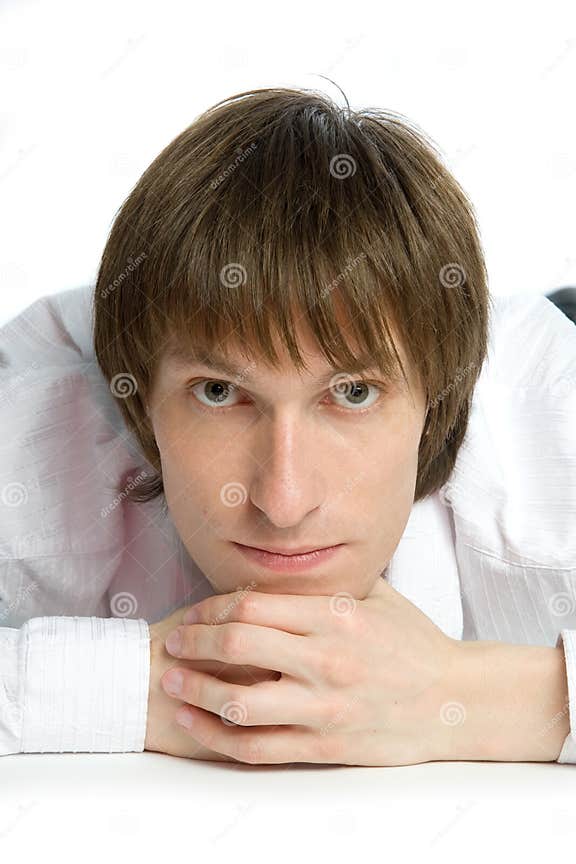 The lying man stock image. Image of male, people, business - 11028459