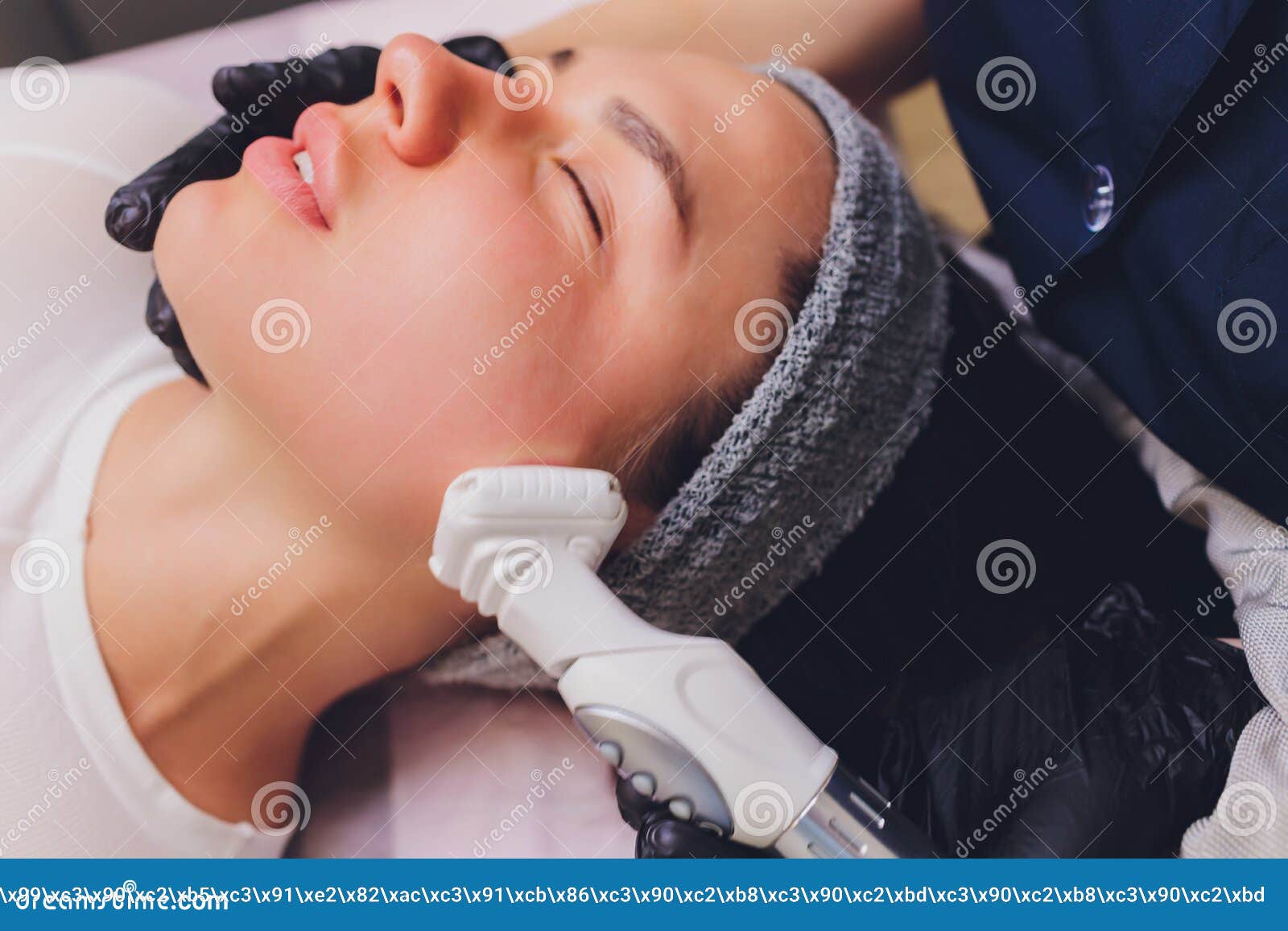 Lymphatic Drainage Massage Lpg Apparatus Process Therapist Beautician
