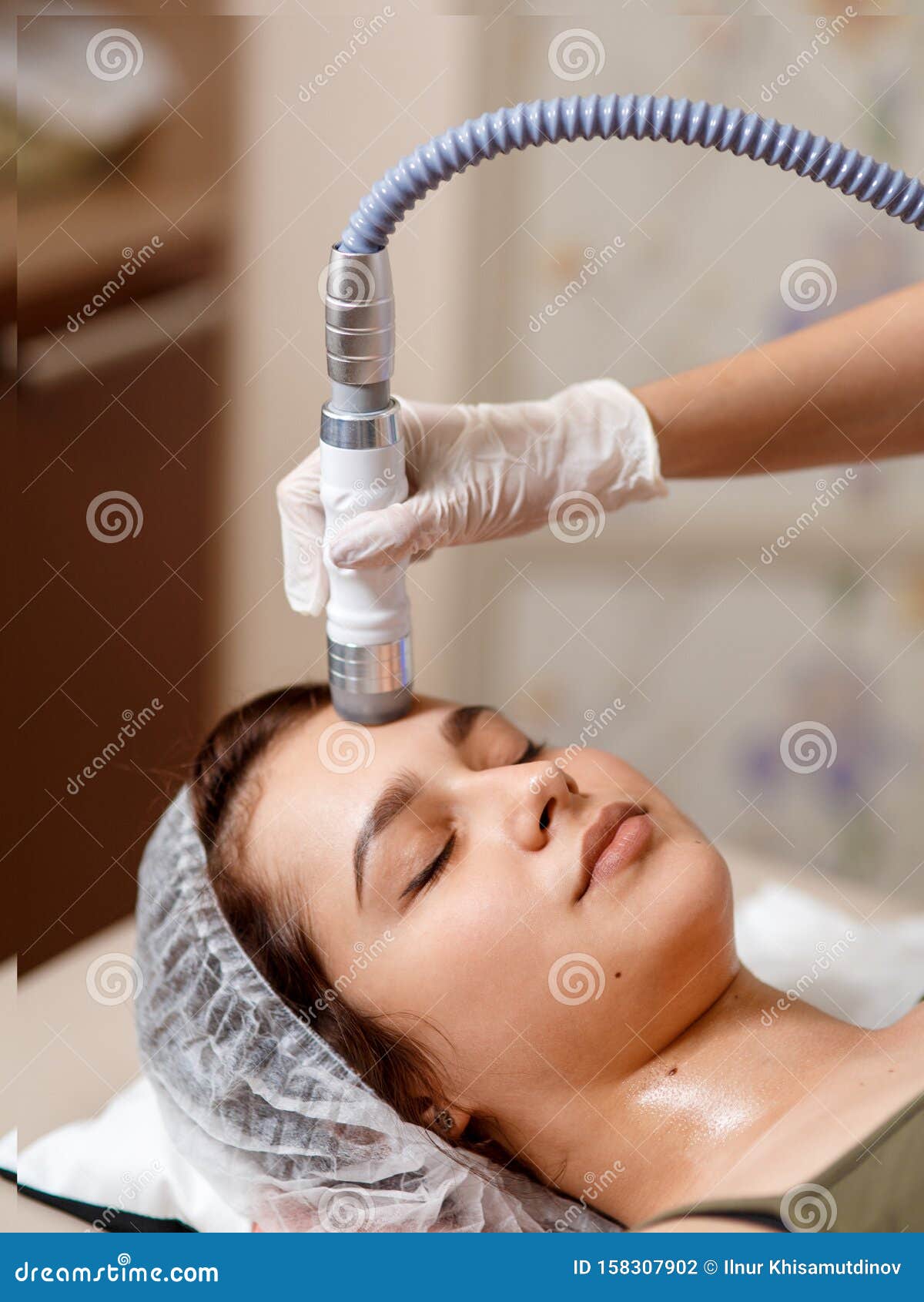 Lymphatic Drainage Massage Lpg Apparatus Process Therapist Beautician