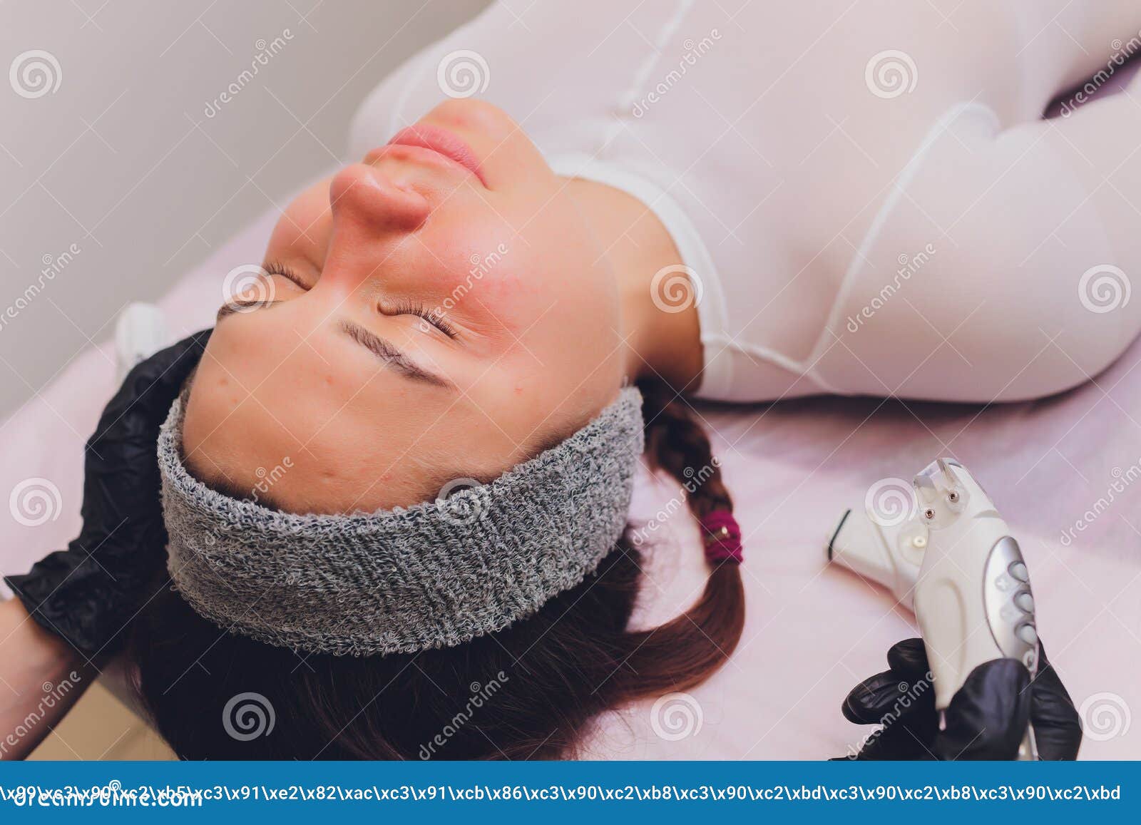 Lymphatic Drainage Massage Lpg Apparatus Process Therapist Beautician
