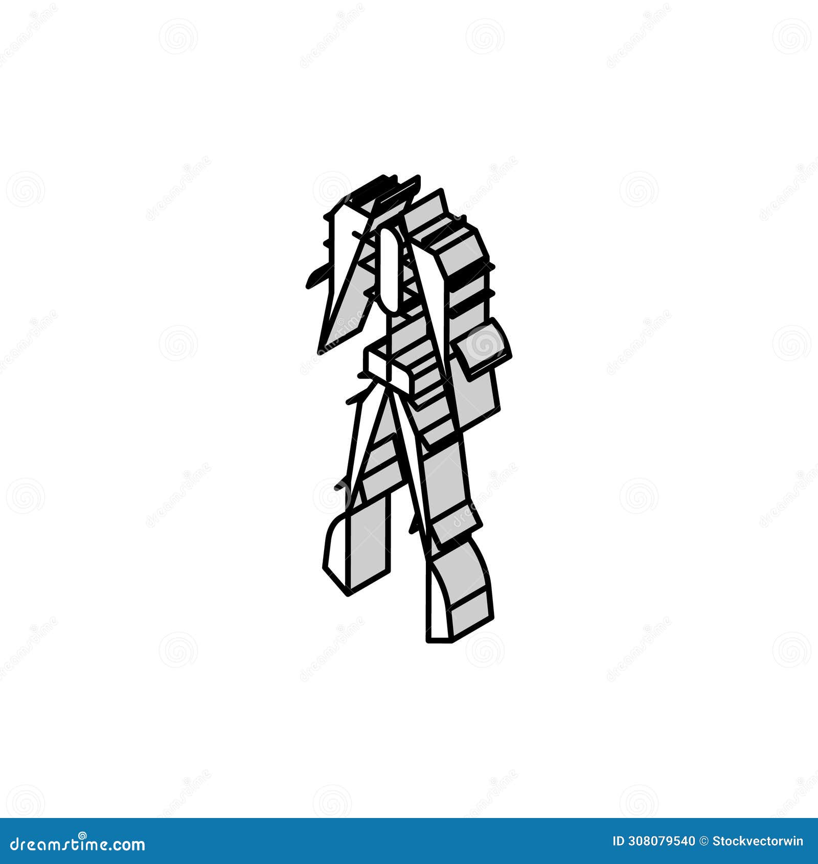 Lymphatic System Isometric Icon Vector Illustration Stock Vector ...