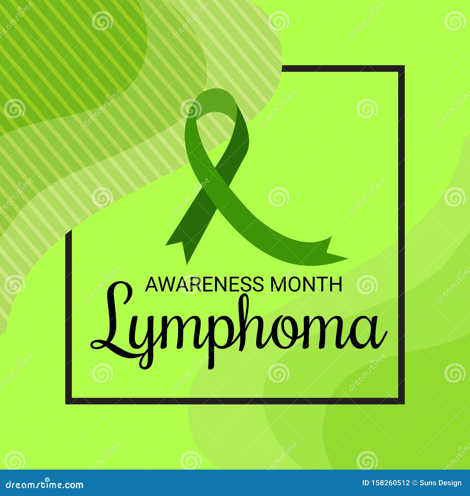 Lymphoma Awareness Month. stock illustration. Illustration of icon ...