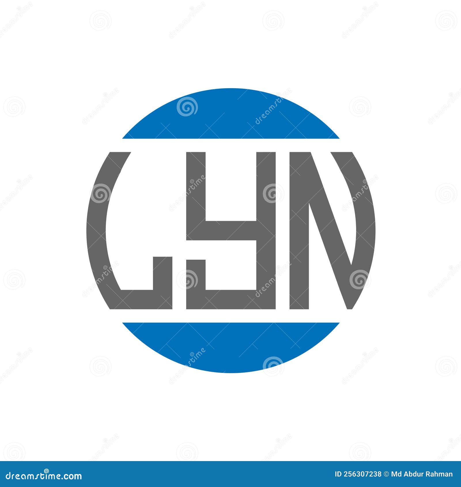LYN Letter Logo Design on White Background. LYN Creative Initials ...
