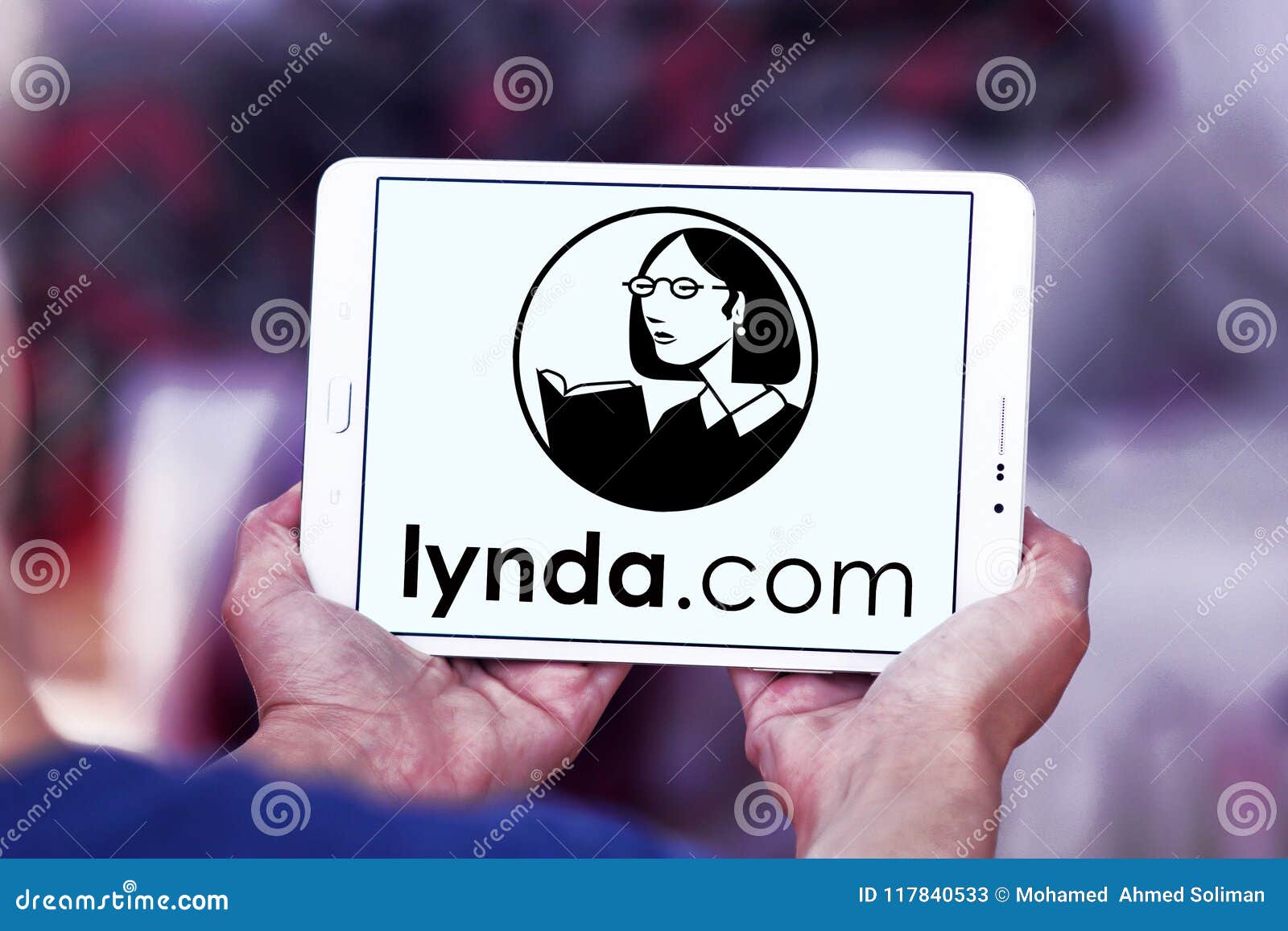 Lynda logotipo de COM foto de archivo editorial. Imagen de editorial ...