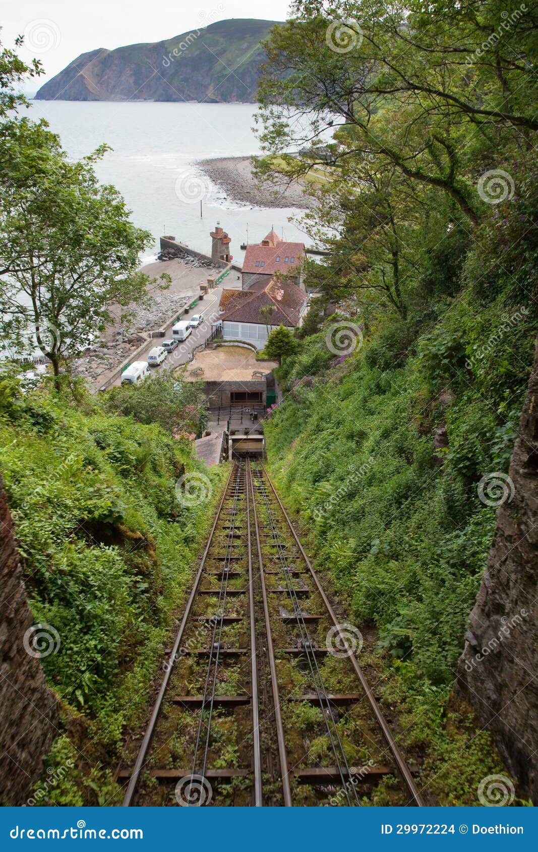 Lynton and Lynmouth Railway Stock Photo - Image of lynton, lift: 29972224