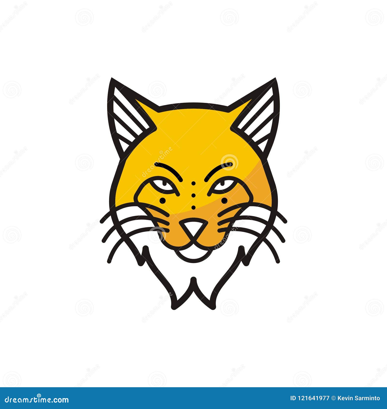 Lynx Logo Design Inspiration Stock Vector - Illustration of identity ...