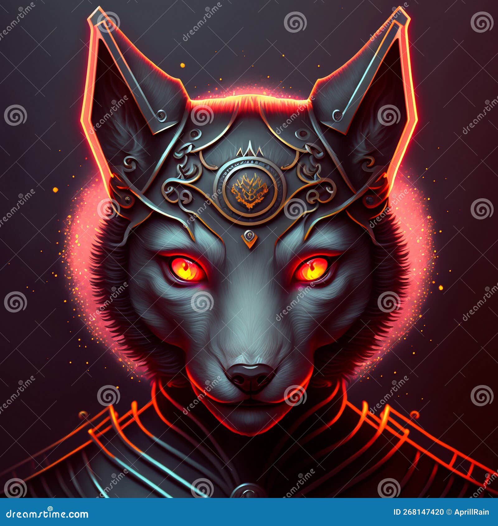 Rat In Armor: A High Fantasy Portrait Inspired By Darkest Dungeon Stock ...