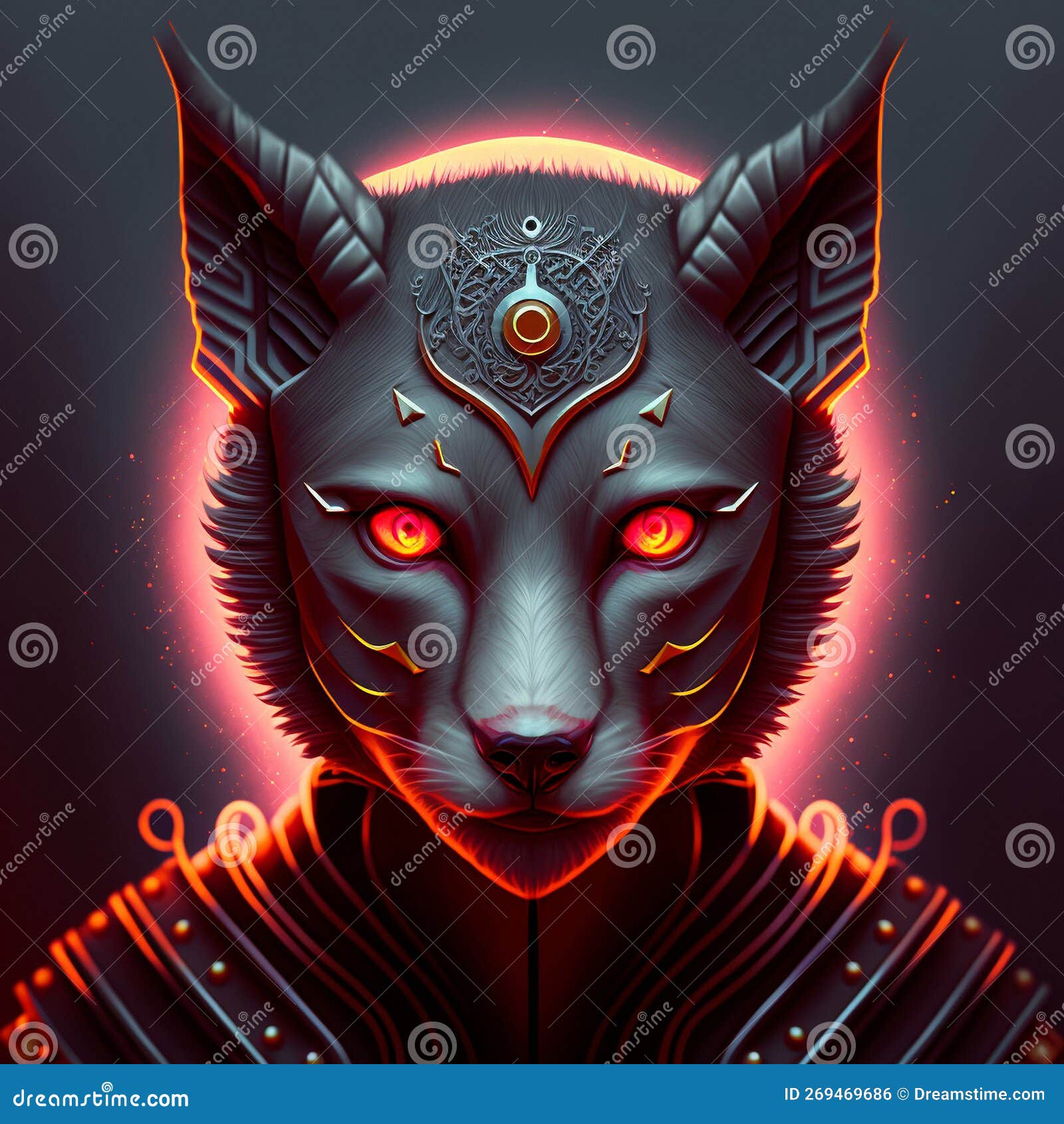 Rat In Armor: A High Fantasy Portrait Inspired By Darkest Dungeon Stock ...