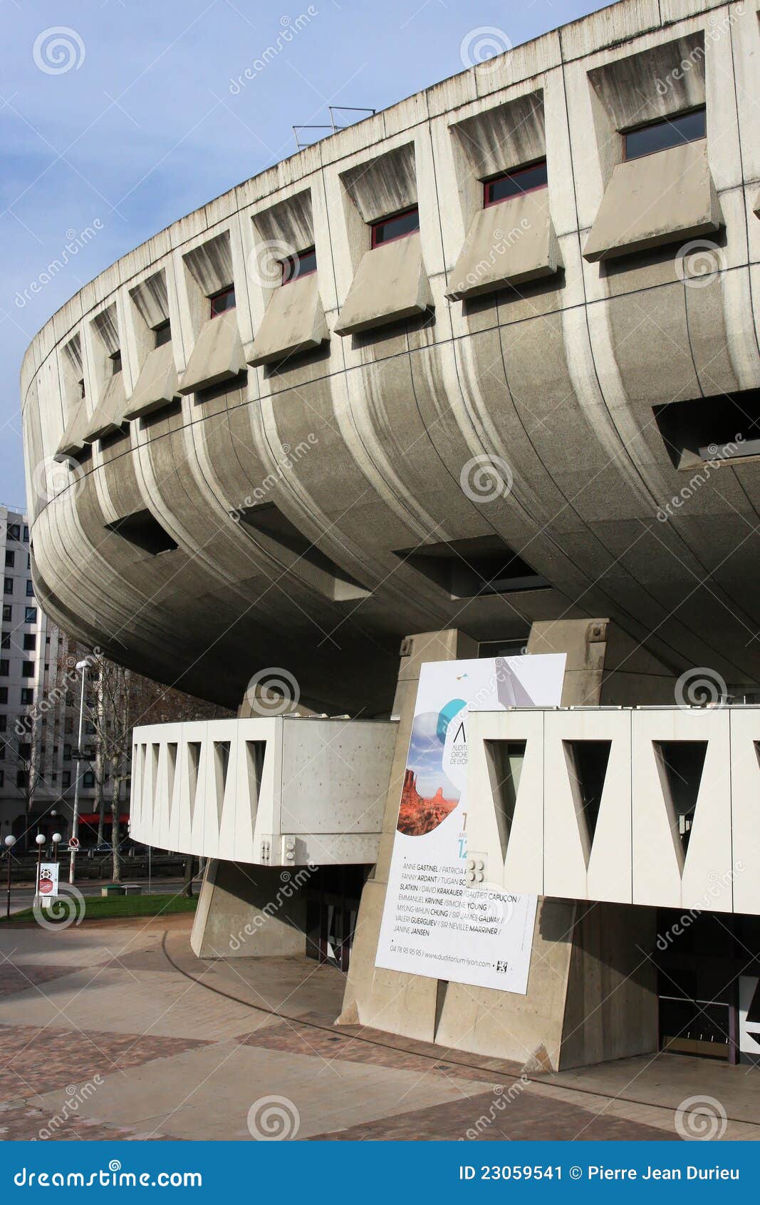 Lyon Auditorium Entrance editorial photo. Image of lyon - 23059541