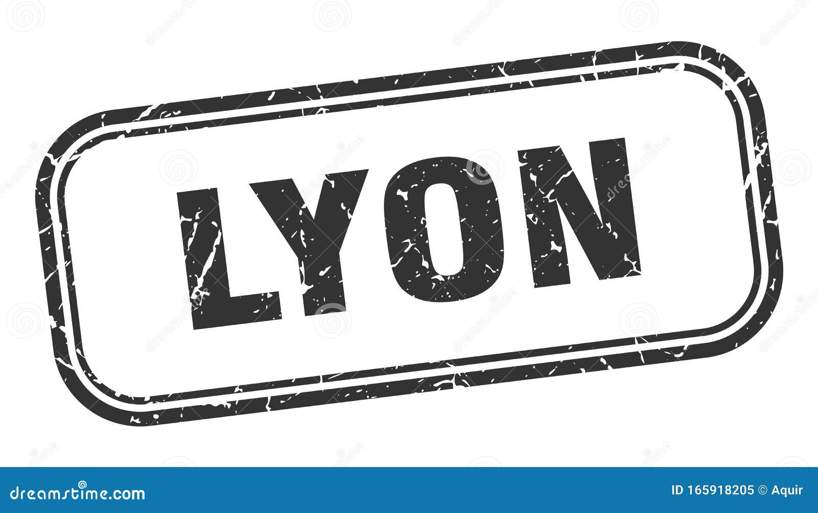 Lyon Stamp. Lyon Grunge Isolated Sign Stock Vector - Illustration of ...
