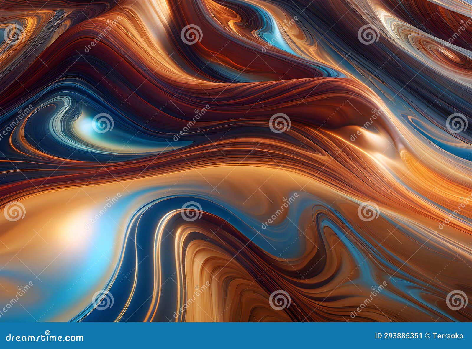 Lyrical Abstract Texture of Patterns on Marble. Stock Illustration ...
