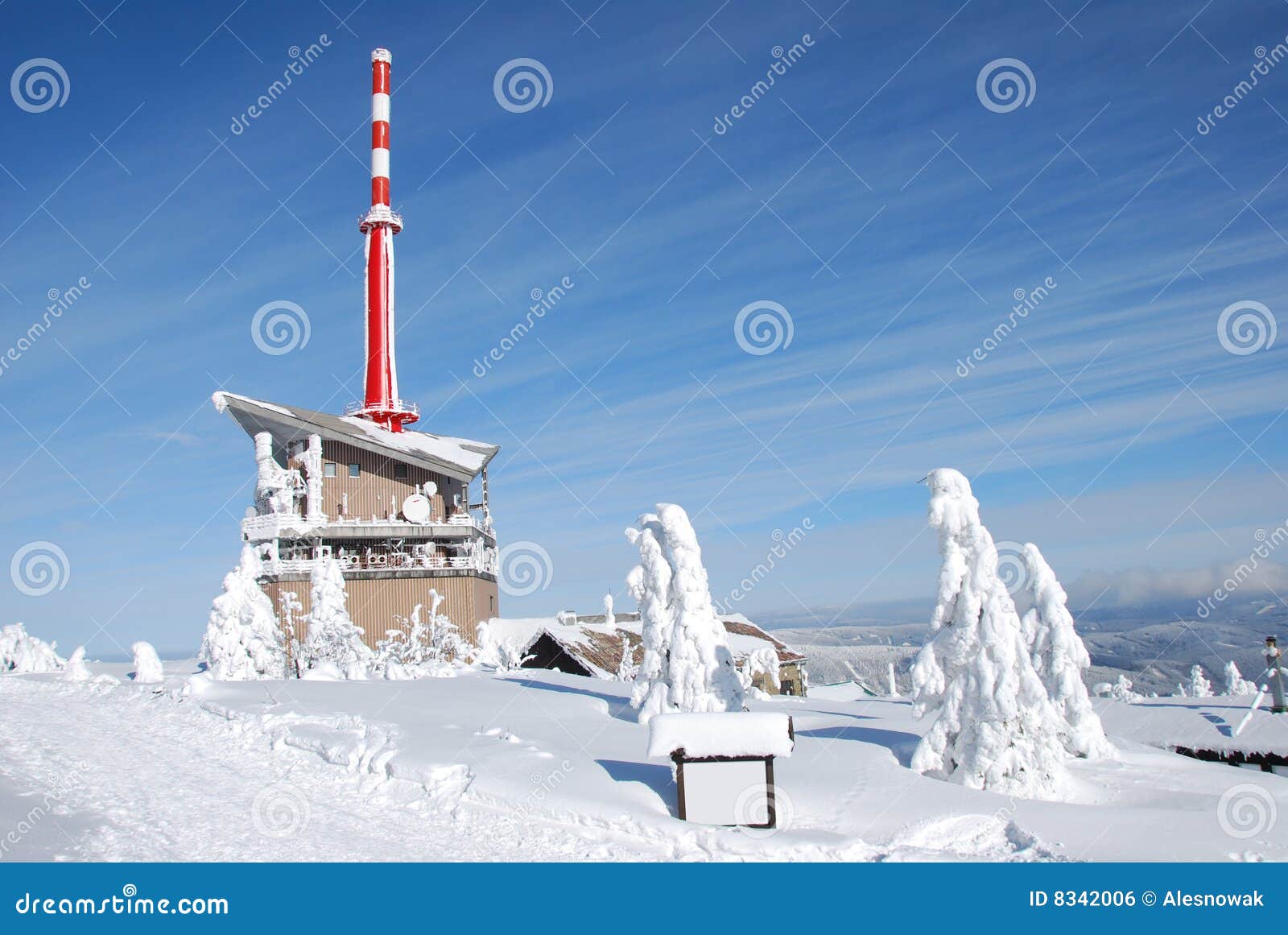 Lysa hora stock photo. Image of high, europe, broadcasting - 8342006