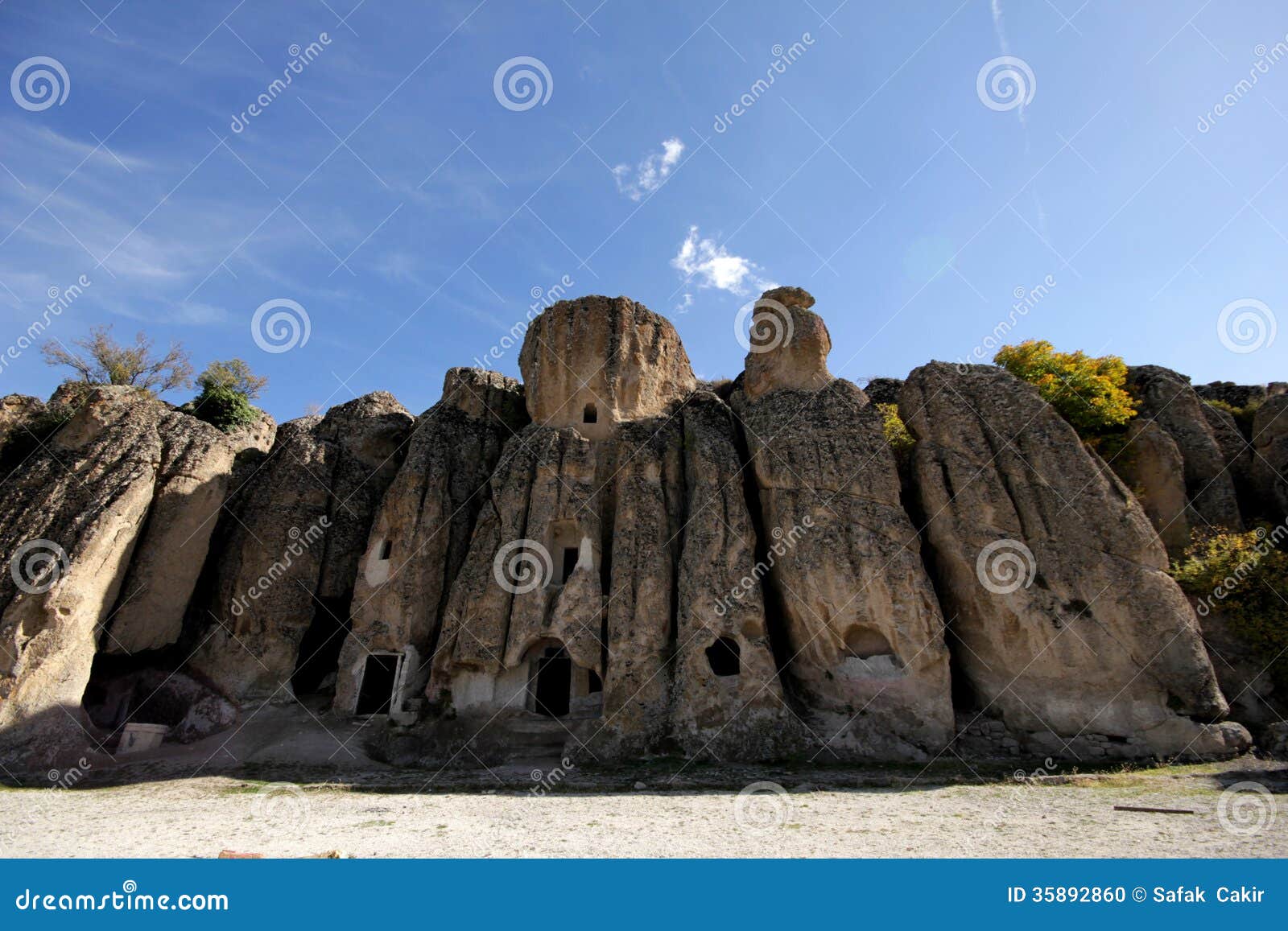 Lystra Konya stock photo. Image of architectural, cappadocia - 35892860