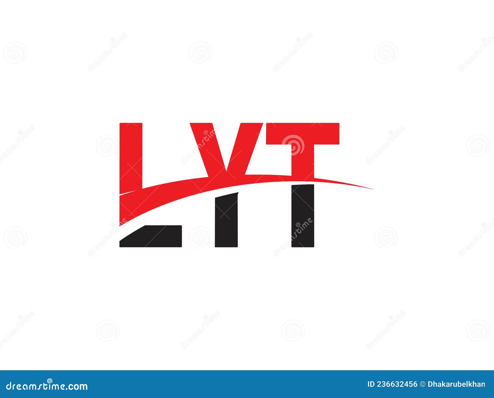 LYT Letter Initial Logo Design Stock Vector - Illustration of graphic ...