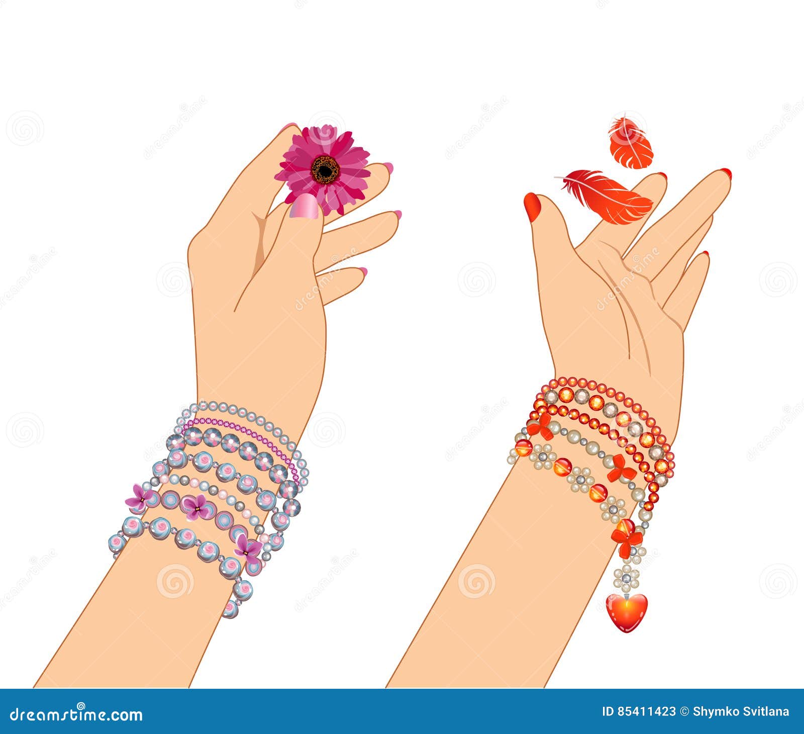 Pulseiras Ilustrações, Vetores E Clipart De Stock – (2,968 Stock ...