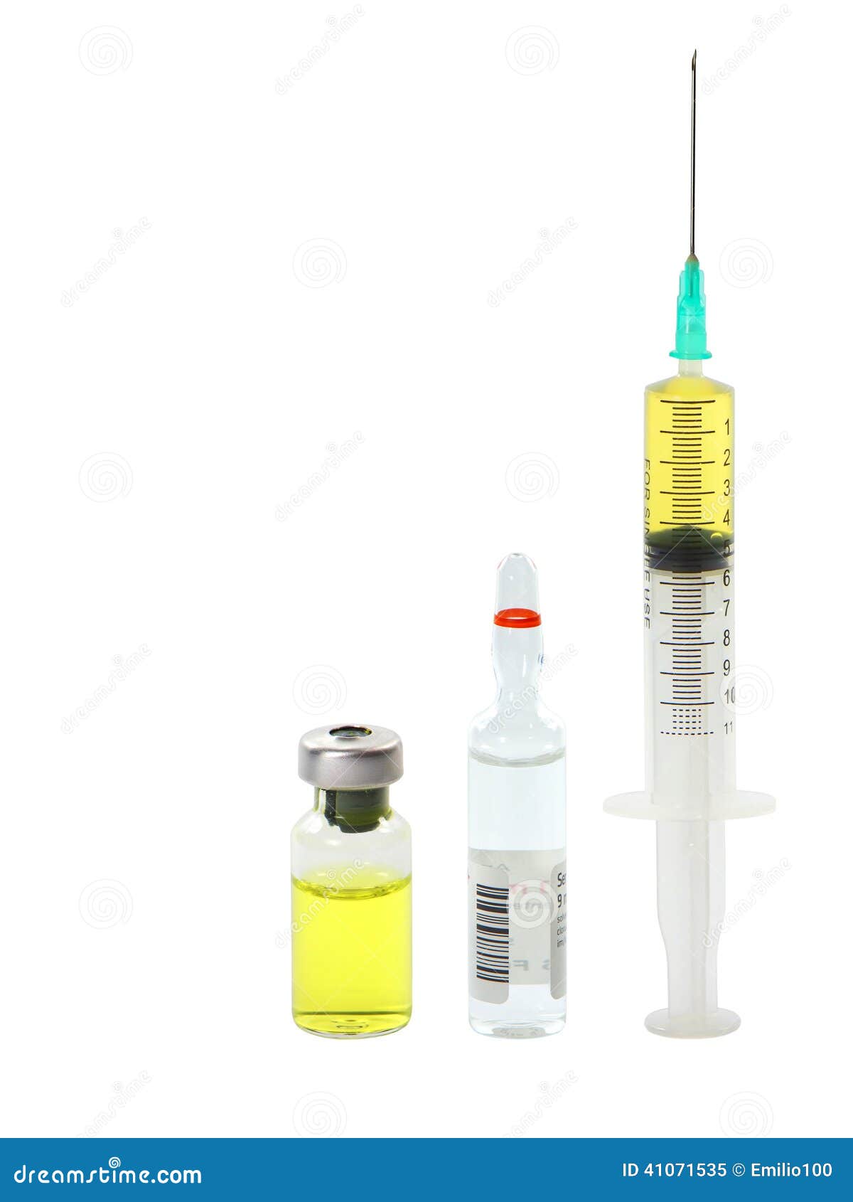 Médicament injectable image stock. Image du physiologique - 41071535
