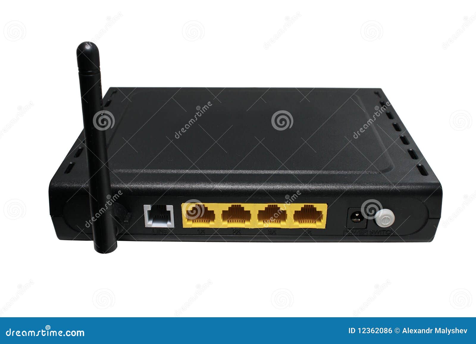 Módem. foto de archivo. Imagen de equipo, ethernet, negocios - 12362086