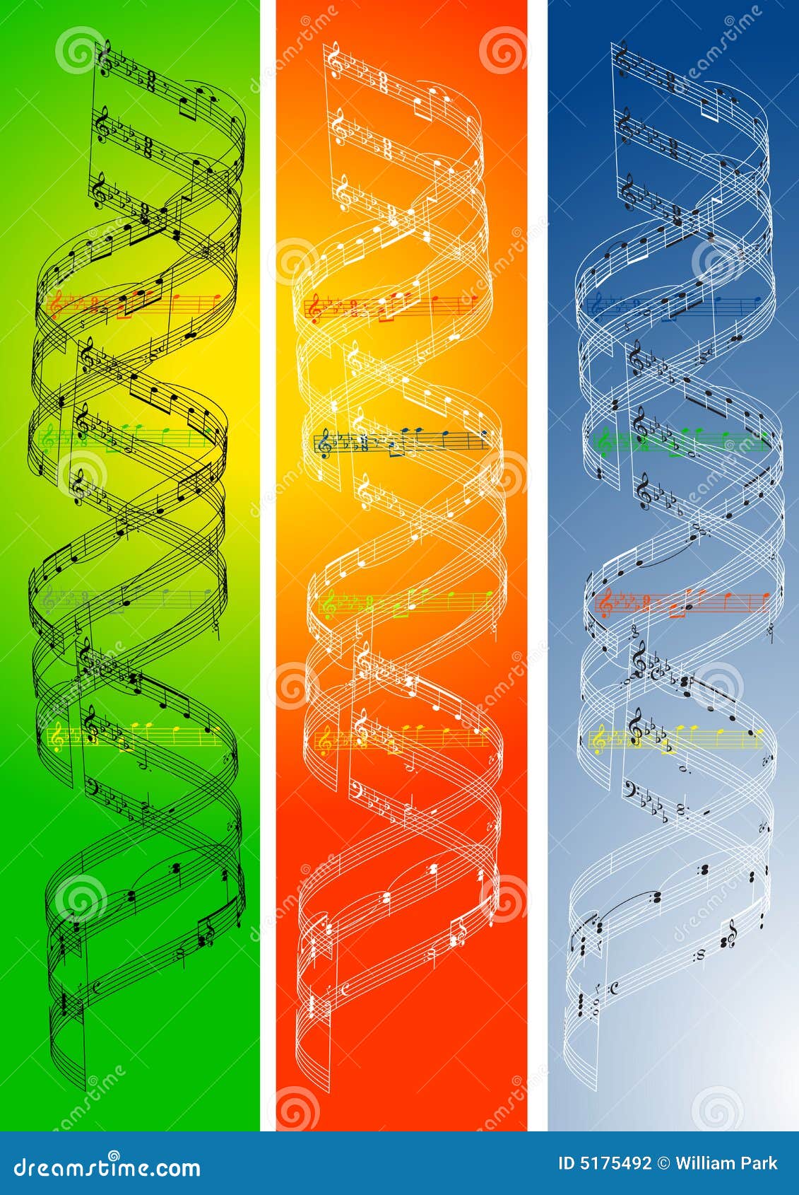 Música de la DNA ilustración del vector. Ilustración de conceptual ...