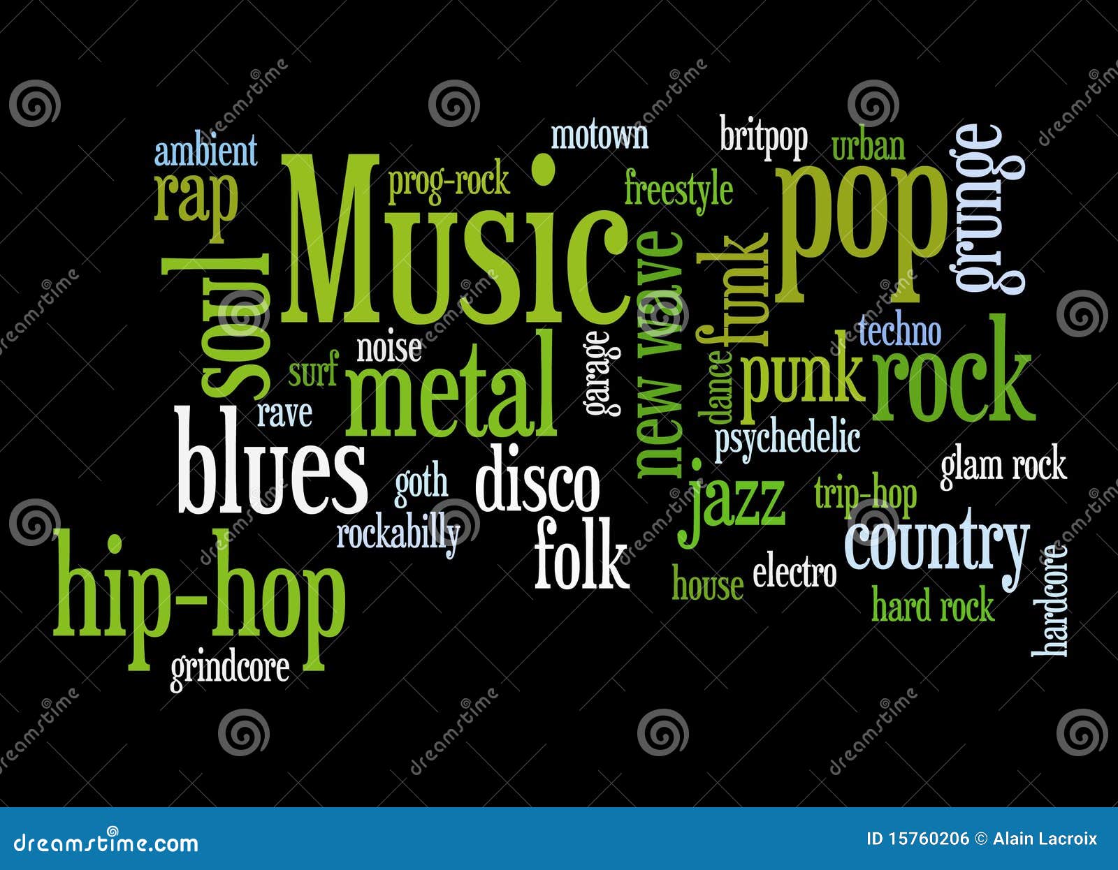 Música moderna stock de ilustración. Ilustración de género - 15760206