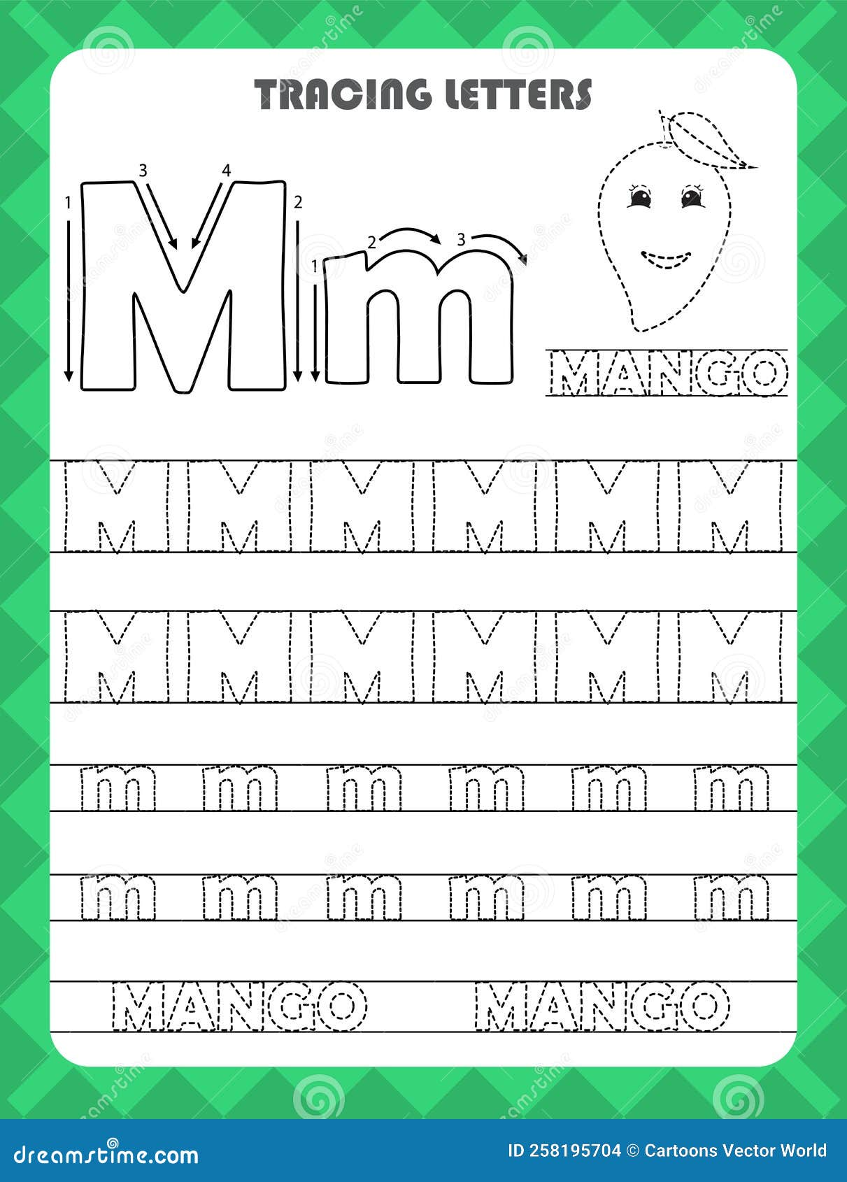 Trace Letters of English Alphabet and Fill Colors Uppercase and ...