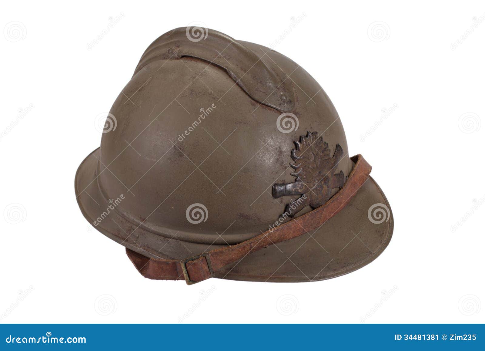 M15 Adrian helmet stock image. Image of green, history - 34481381