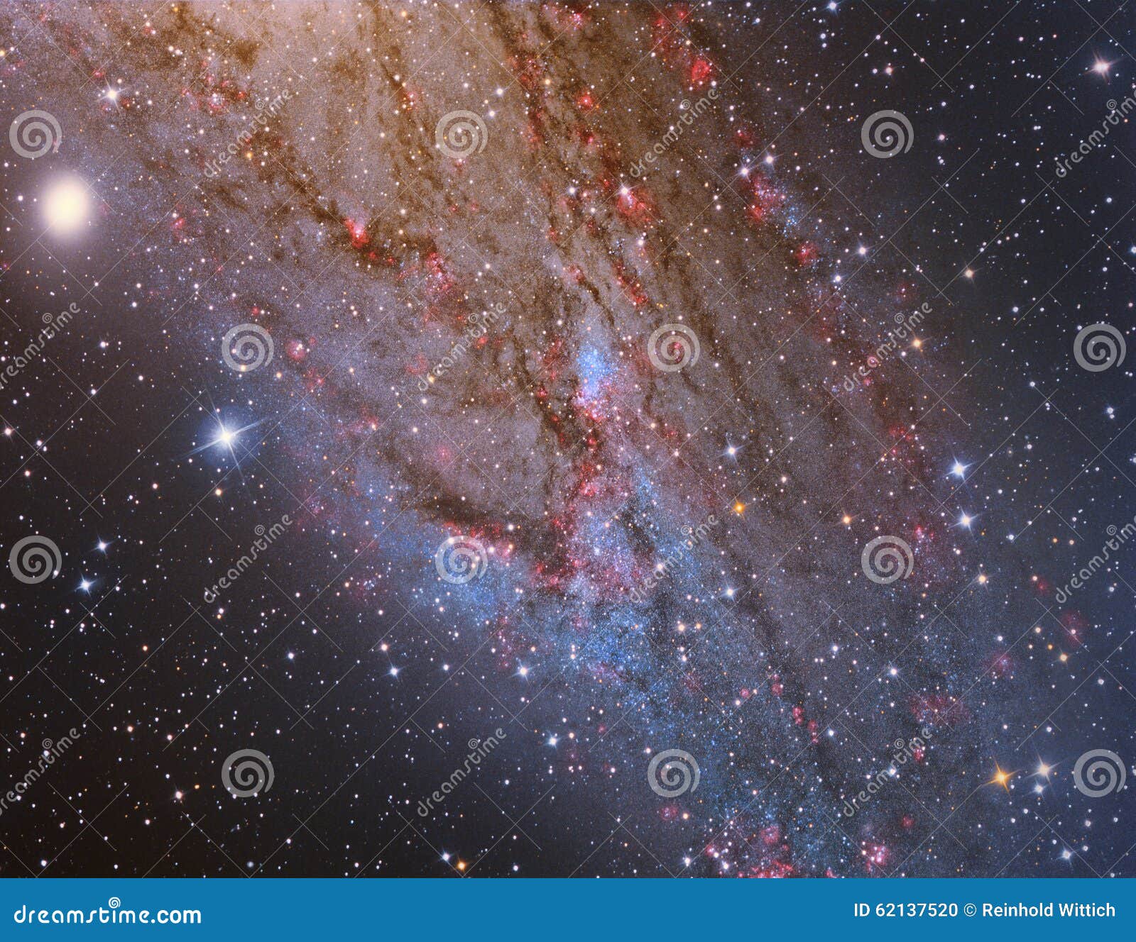 M31 Andromeda Galaxy Closeup Stock Photo - Image of supernova, comet ...