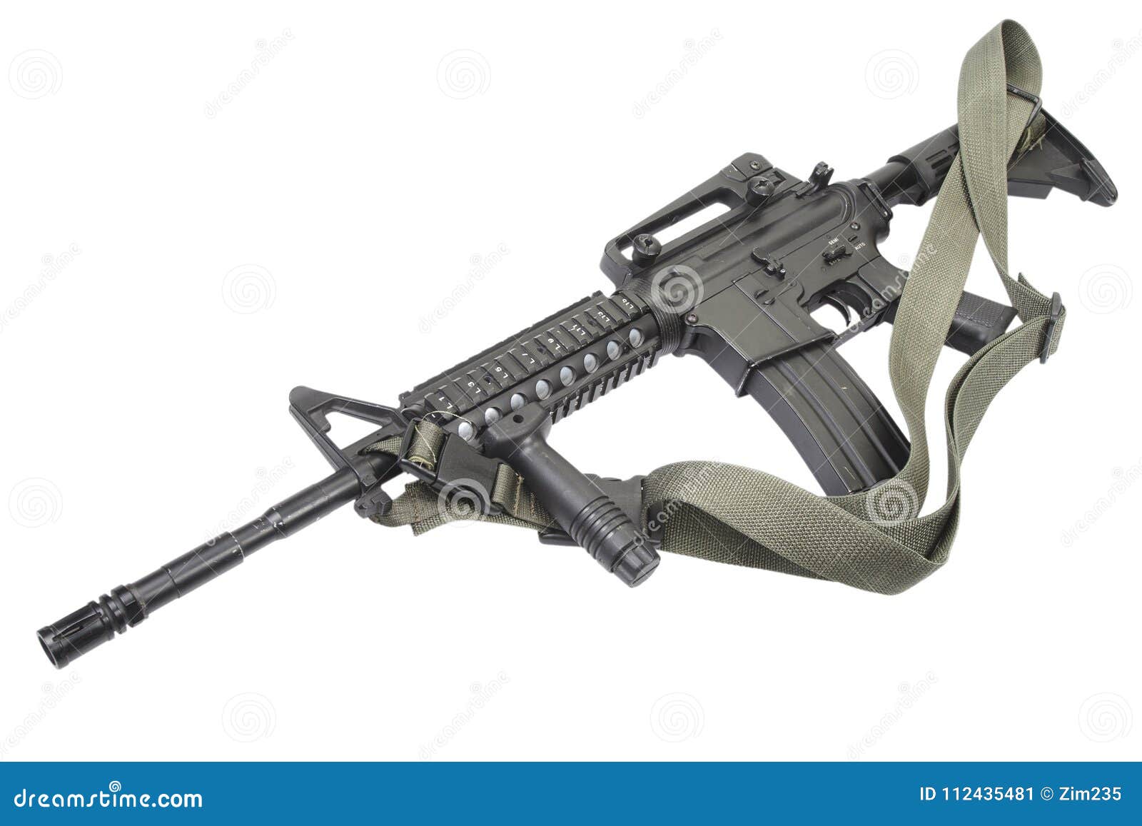 M4 carbine stock image. Image of fire, army, rifle, weapon - 112435481