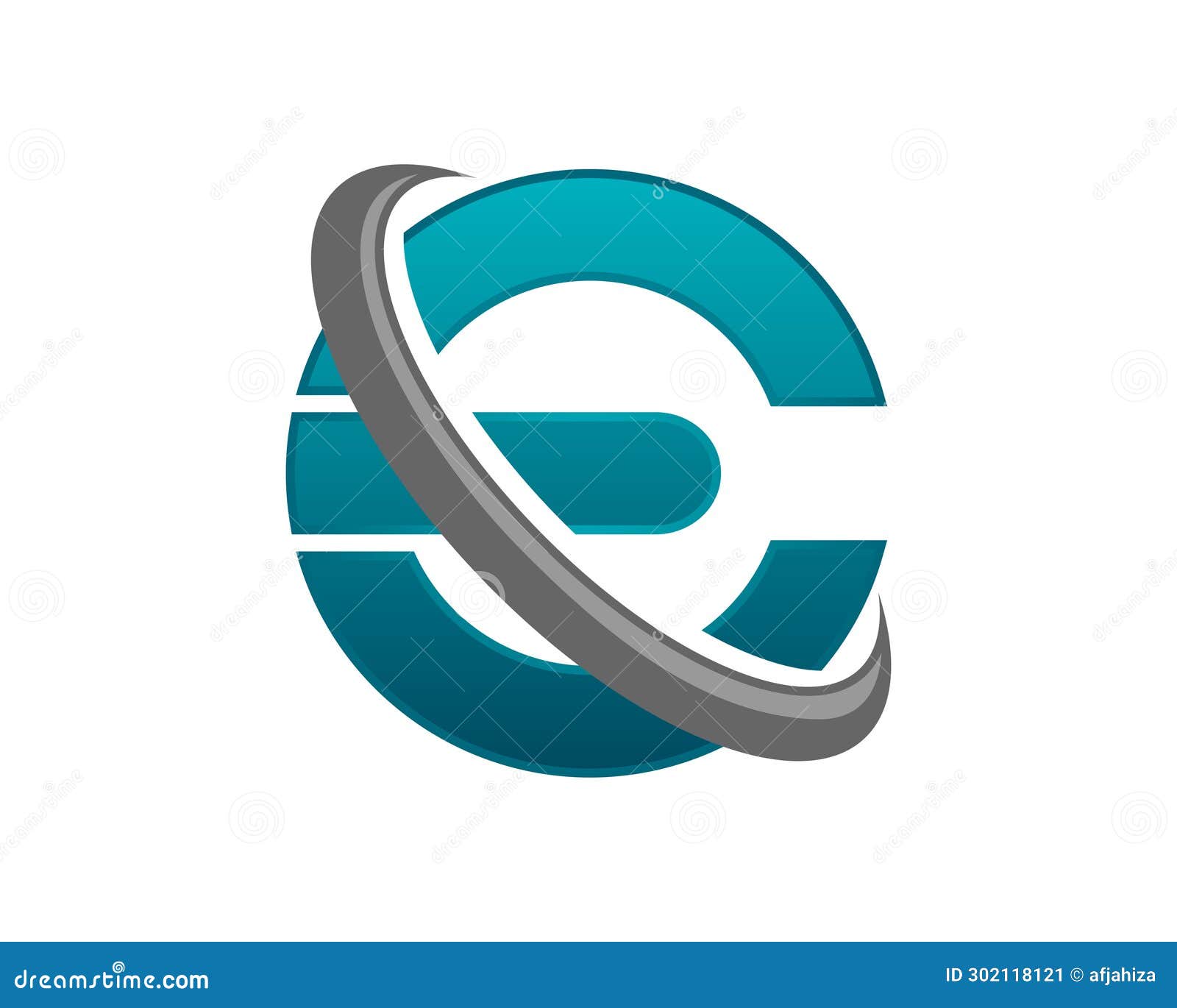 M Letter Curve Logo Icon Template Vector Illustration | CartoonDealer ...
