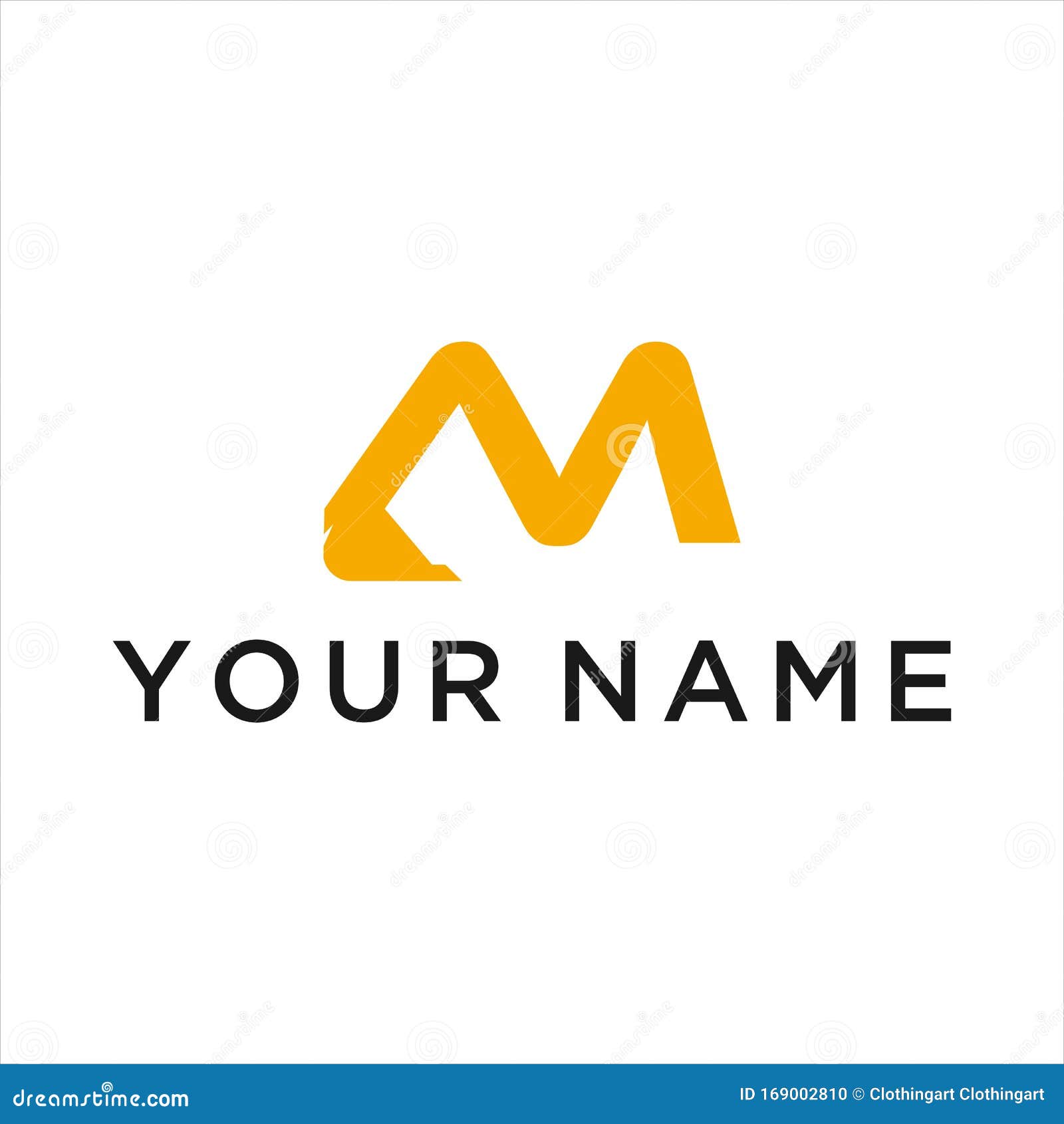 M Construction Concept Vector Logo Stock Vector - Illustration of ...