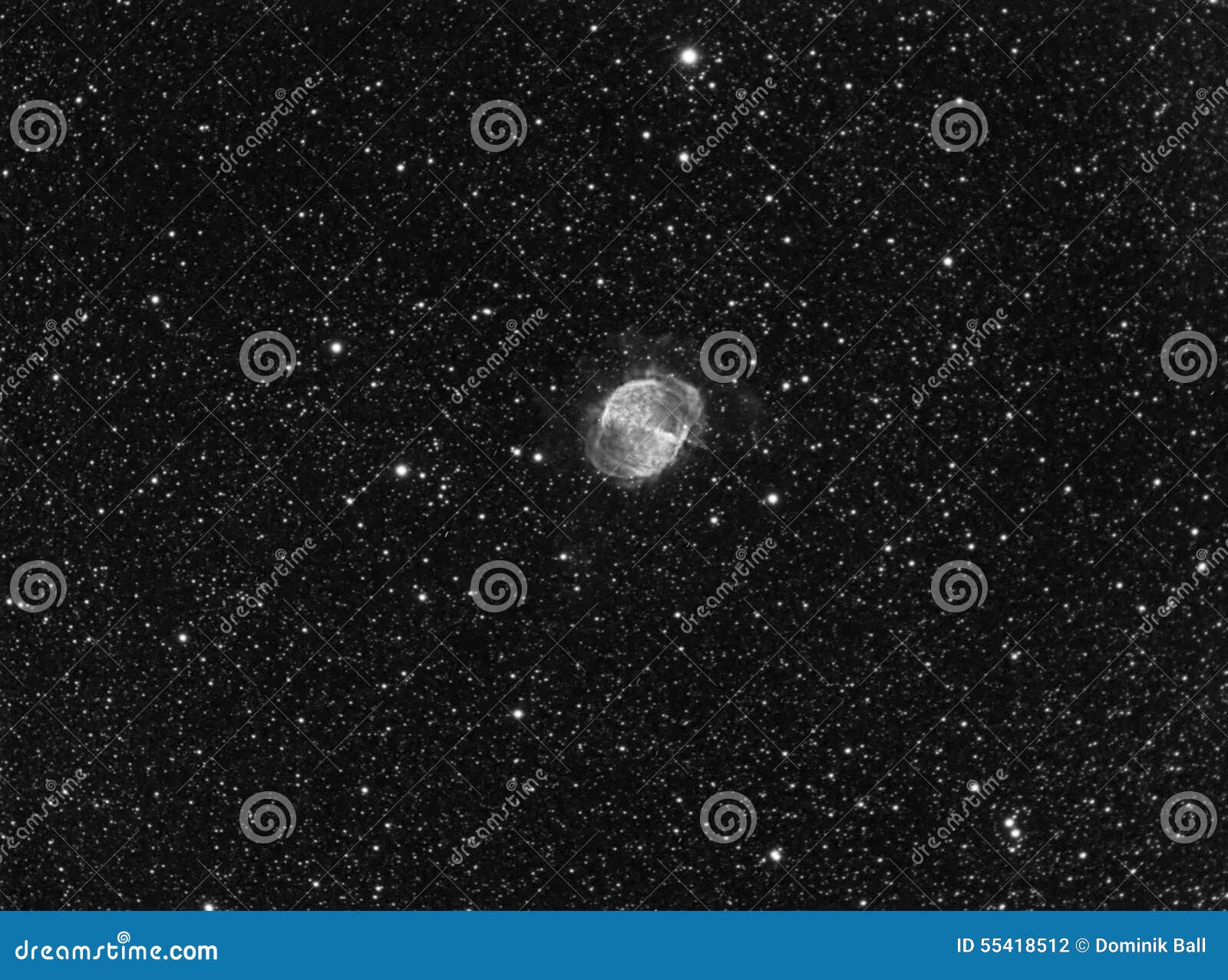 The Dumbbell Nebula Also Known As Messier Object 27, M27, Or NGC 6853 ...