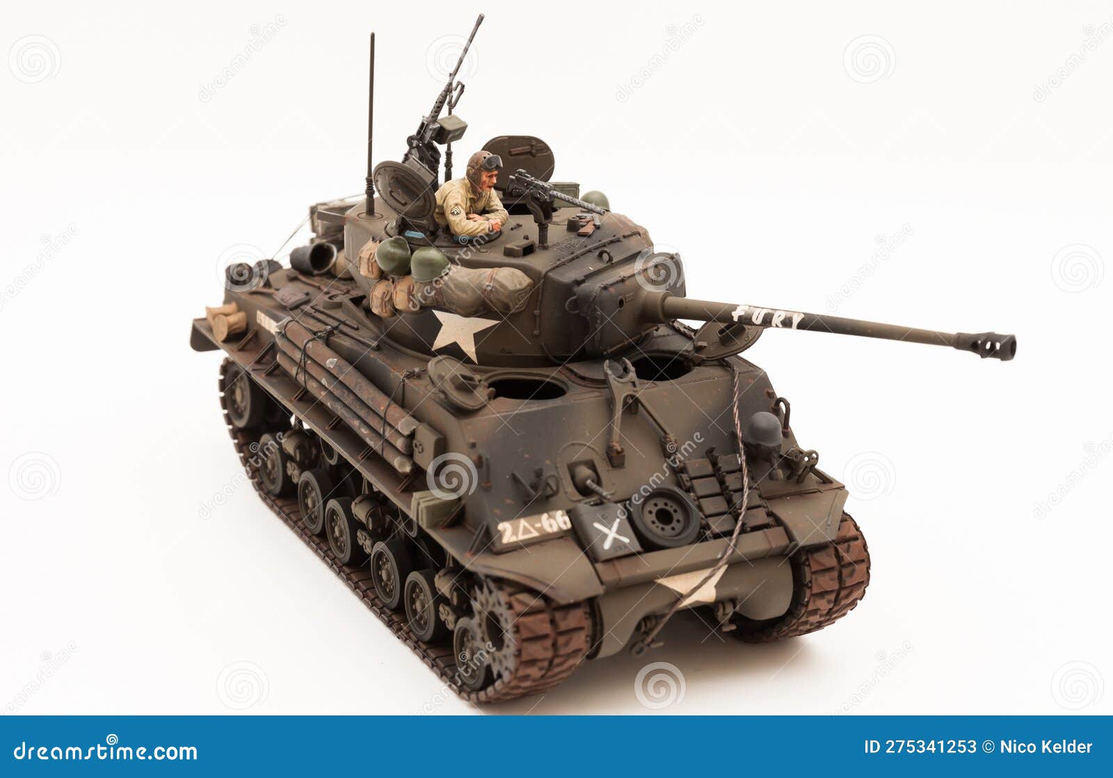 M4A3E8 Easy Eight Sherman Tank, Fury Tank Editorial Stock Photo - Image ...