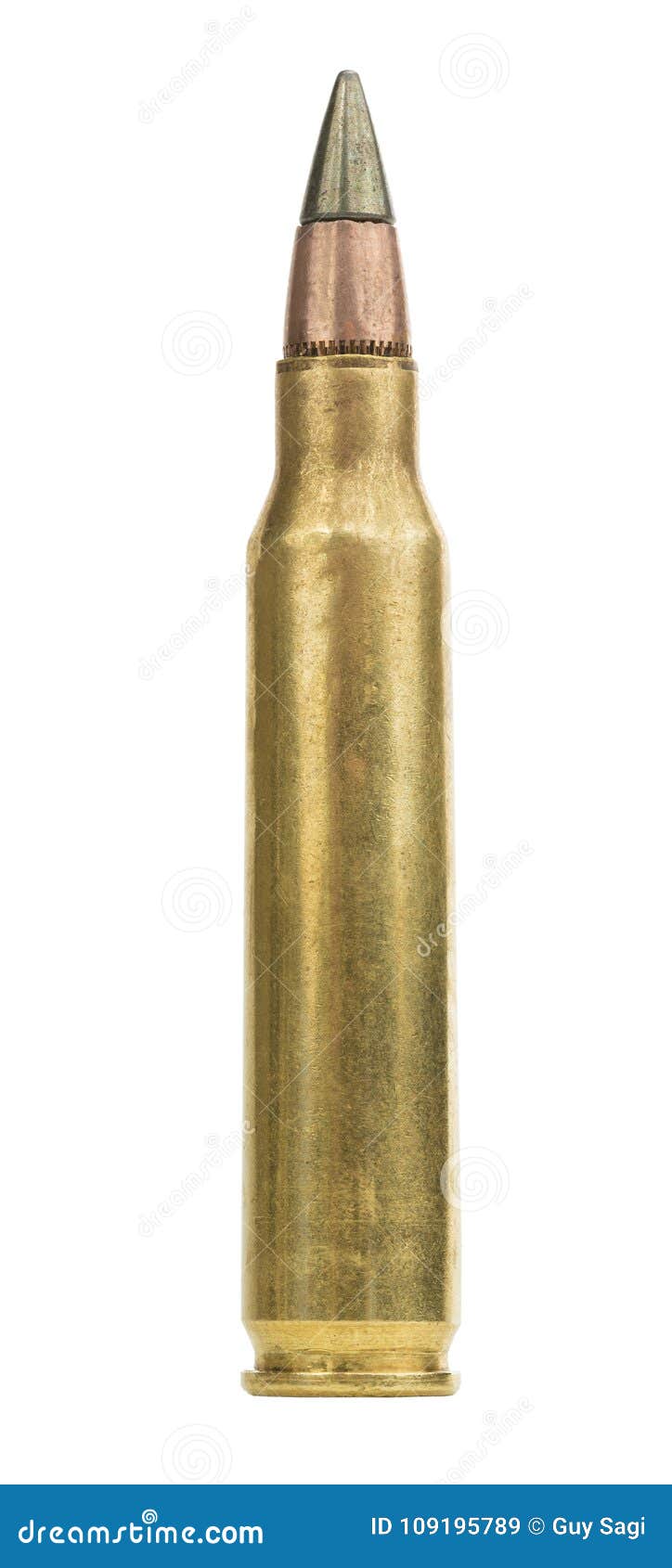 Enhanced Performance Version of the M855 Stock Image - Image of ...