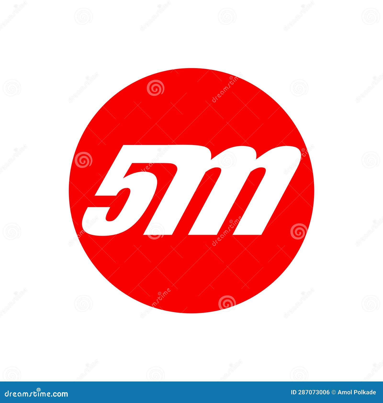 5m Followers Celebration Symbol. 5 Million Vector Icon Stock ...