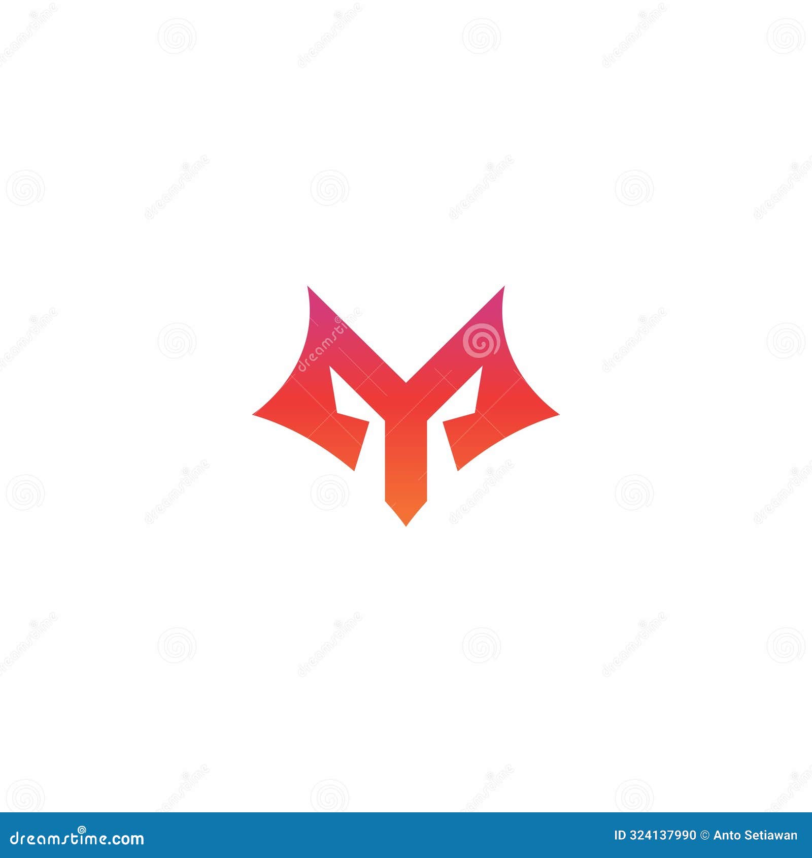 HTF Letter Initial Logo Design Vector Illustration | CartoonDealer.com ...