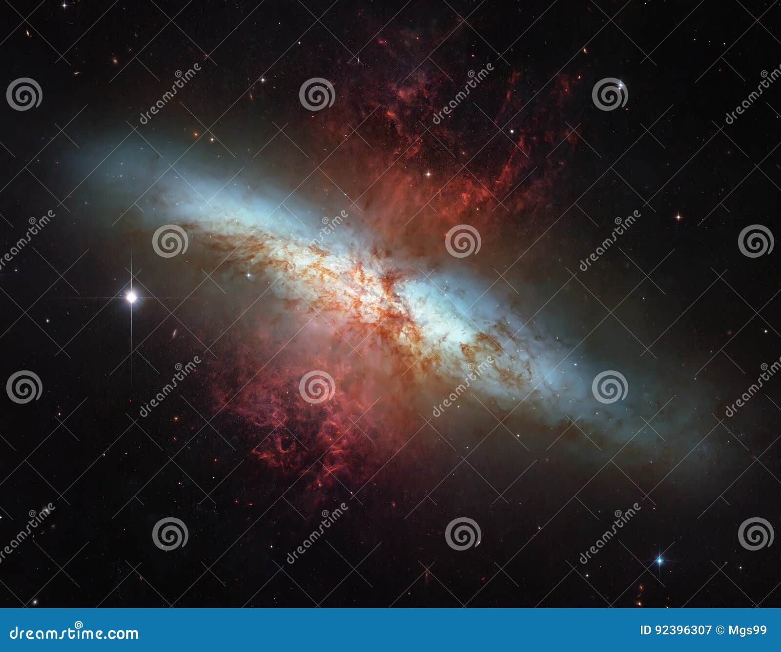 The M82 Galaxy is Breathtaking Some Elements Courtesy of Nasa Stock ...