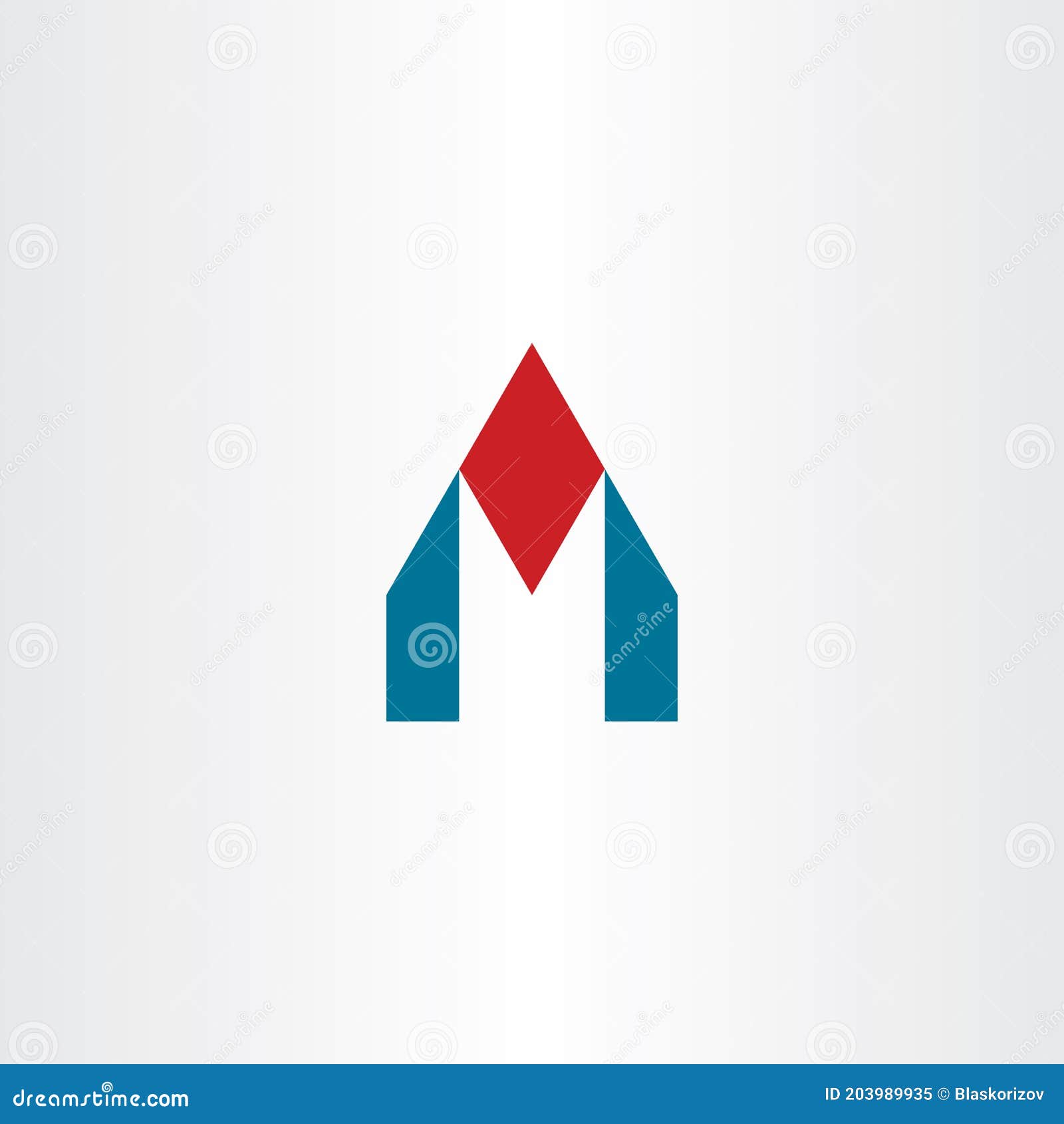 M House Logo Letter Icon Home Vector Sign Stock Vector - Illustration ...