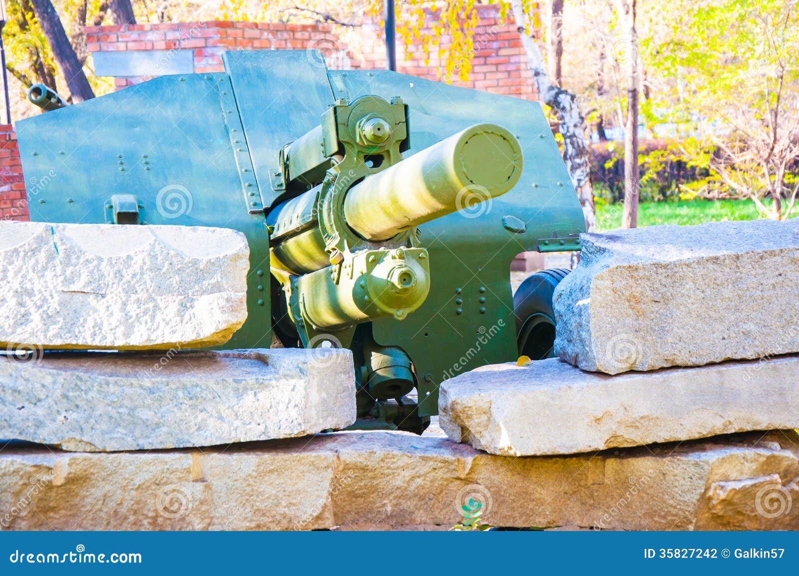 The M30 Howitzer stock photo. Image of forces, metal - 35827242