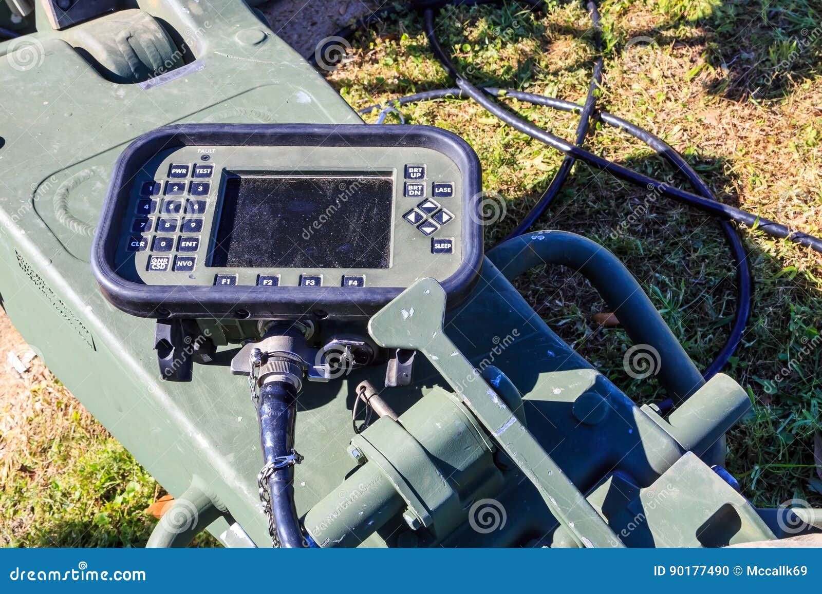 M777A2 Howitzer Tactical Tablet Editorial Image - Image of direct ...