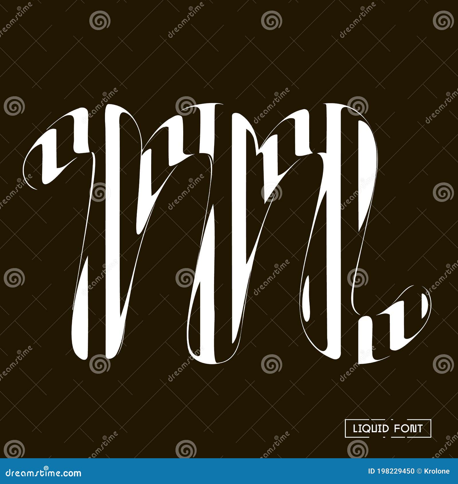 Z Letter Formed By Parallel Lines. A Letter Made Of Glass Through Which ...