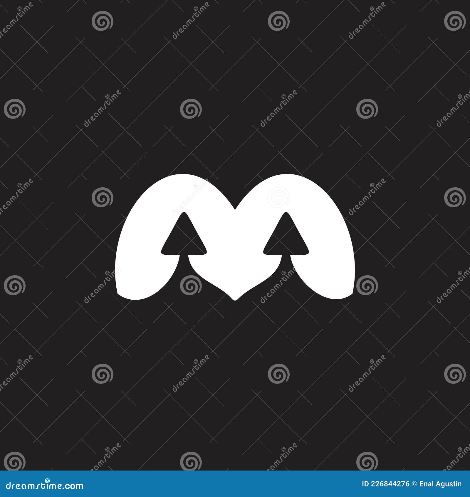 Letter N Motion Geometric Overlap Symbol Logo Vector Royalty-Free Stock ...