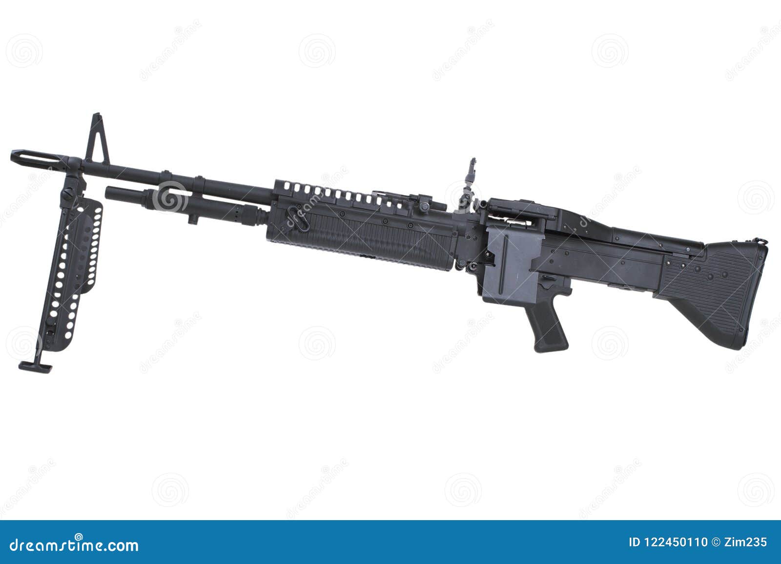 M60 machine gun stock photo. Image of equipment, cartridge - 122450110